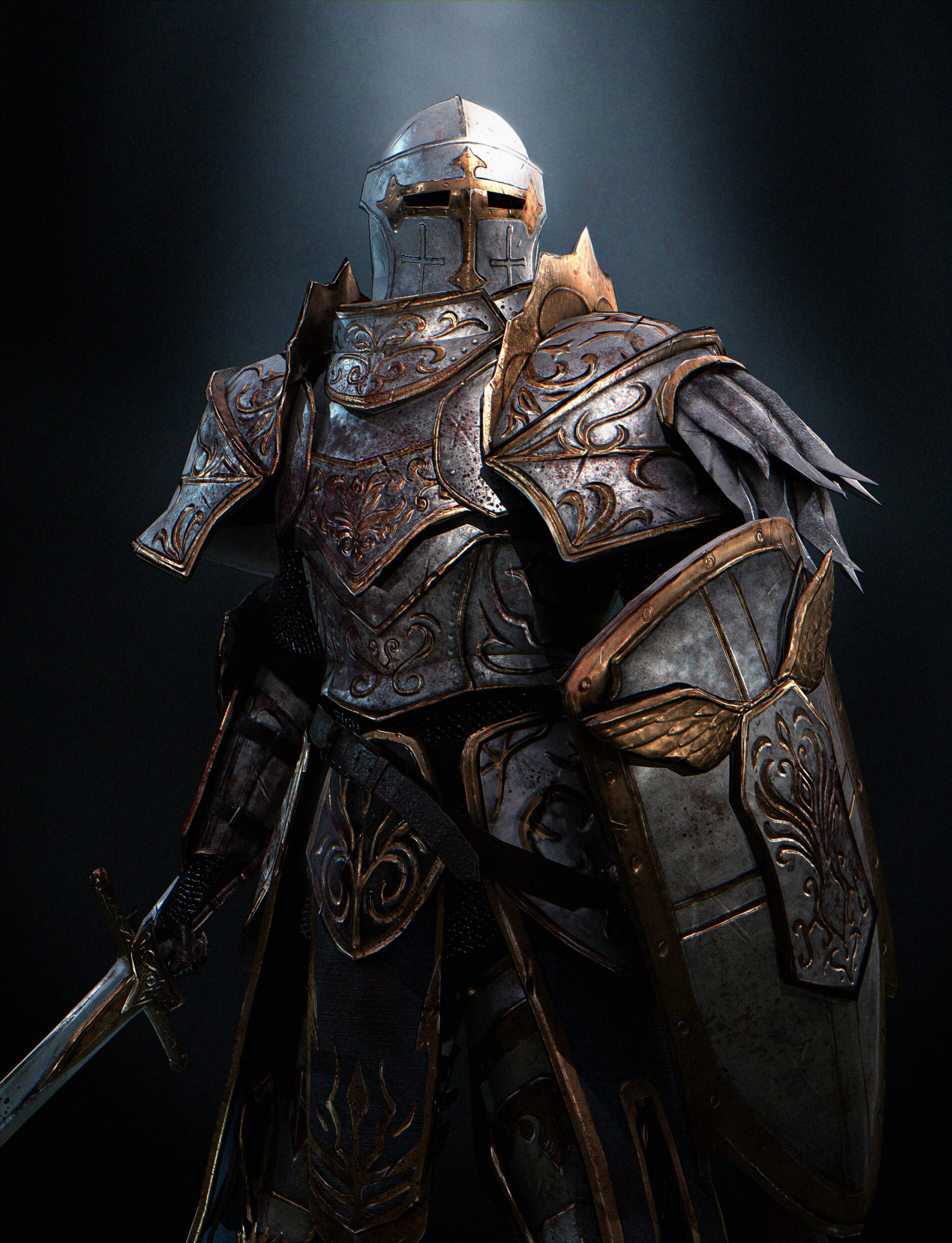 ArtStation - holy knight