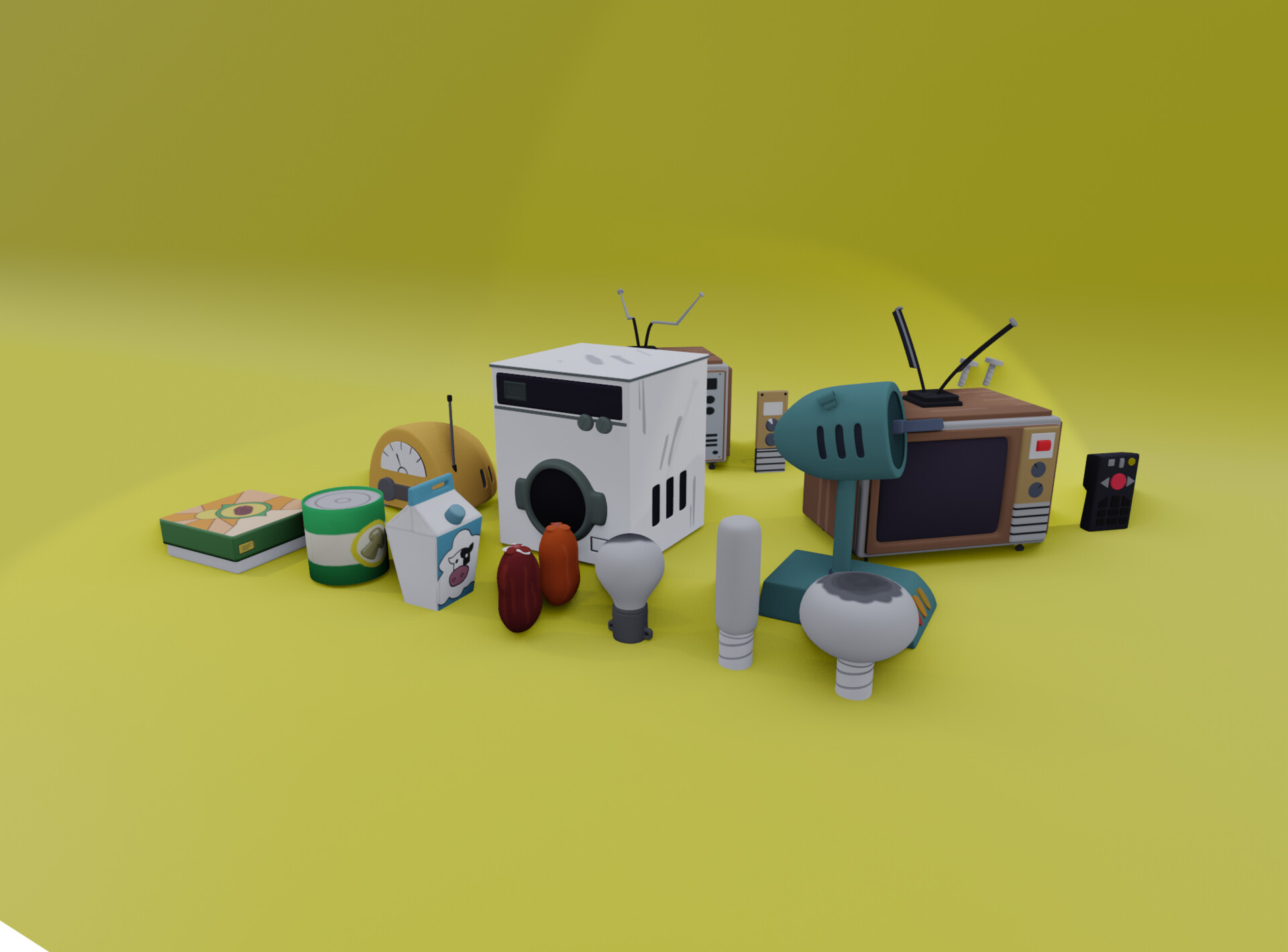 ArtStation - FREELANCE 3D ASSET FOR ANIMATION