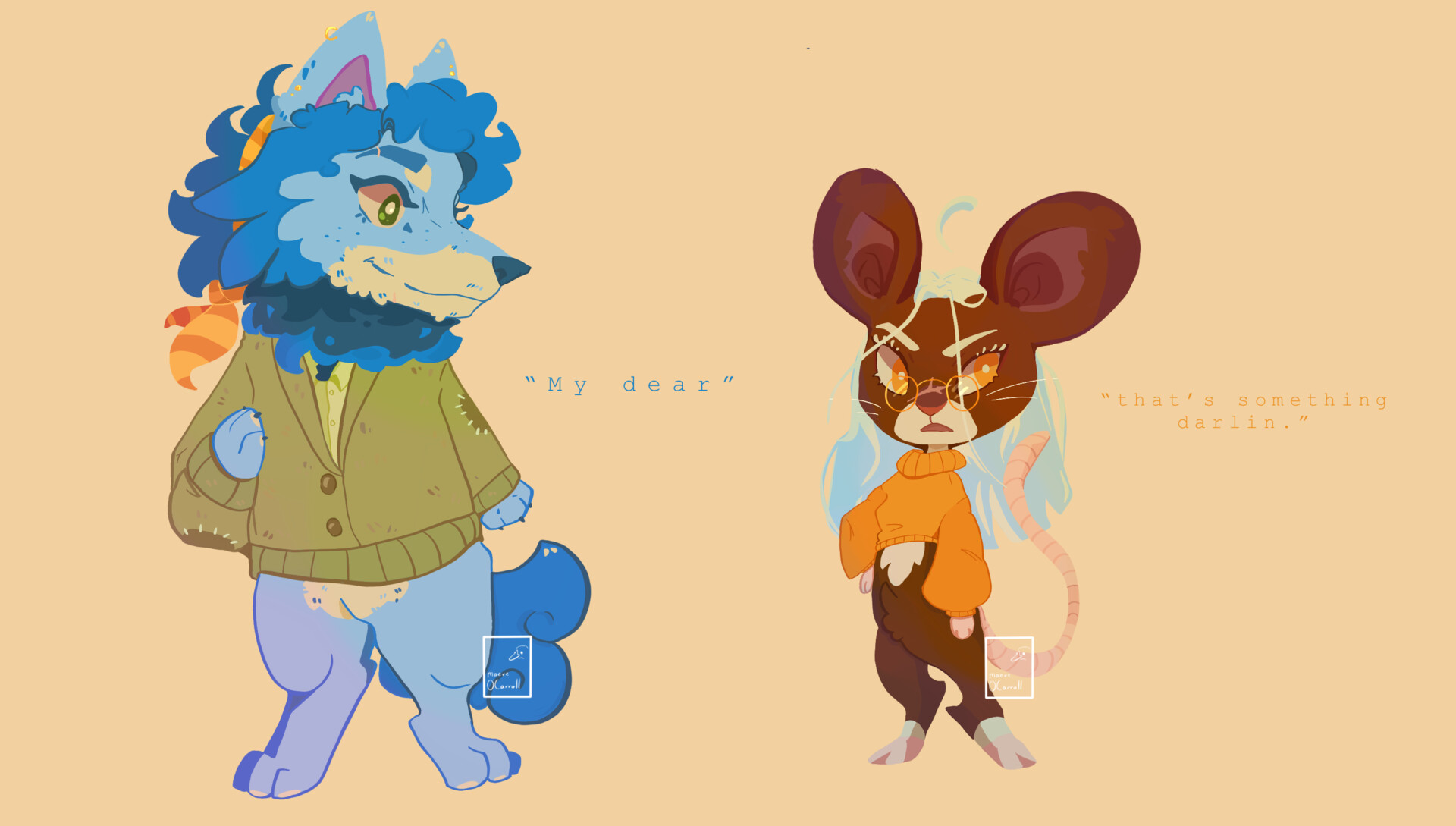 ArtStation - Animal Crossing Inspired OC's!