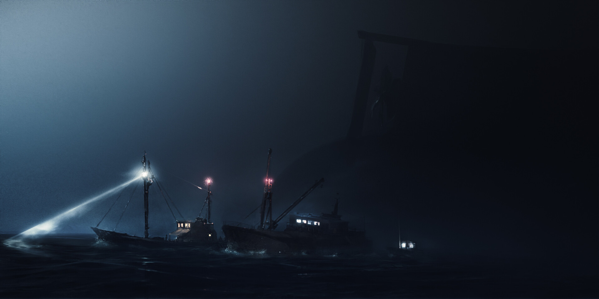 ArtStation - Project Waterworld: "Setting out - Shot 1"