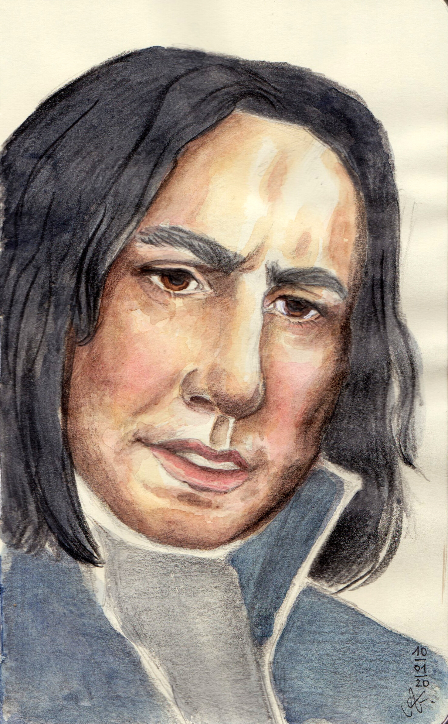 ArtStation - Fanart - Severus Snape