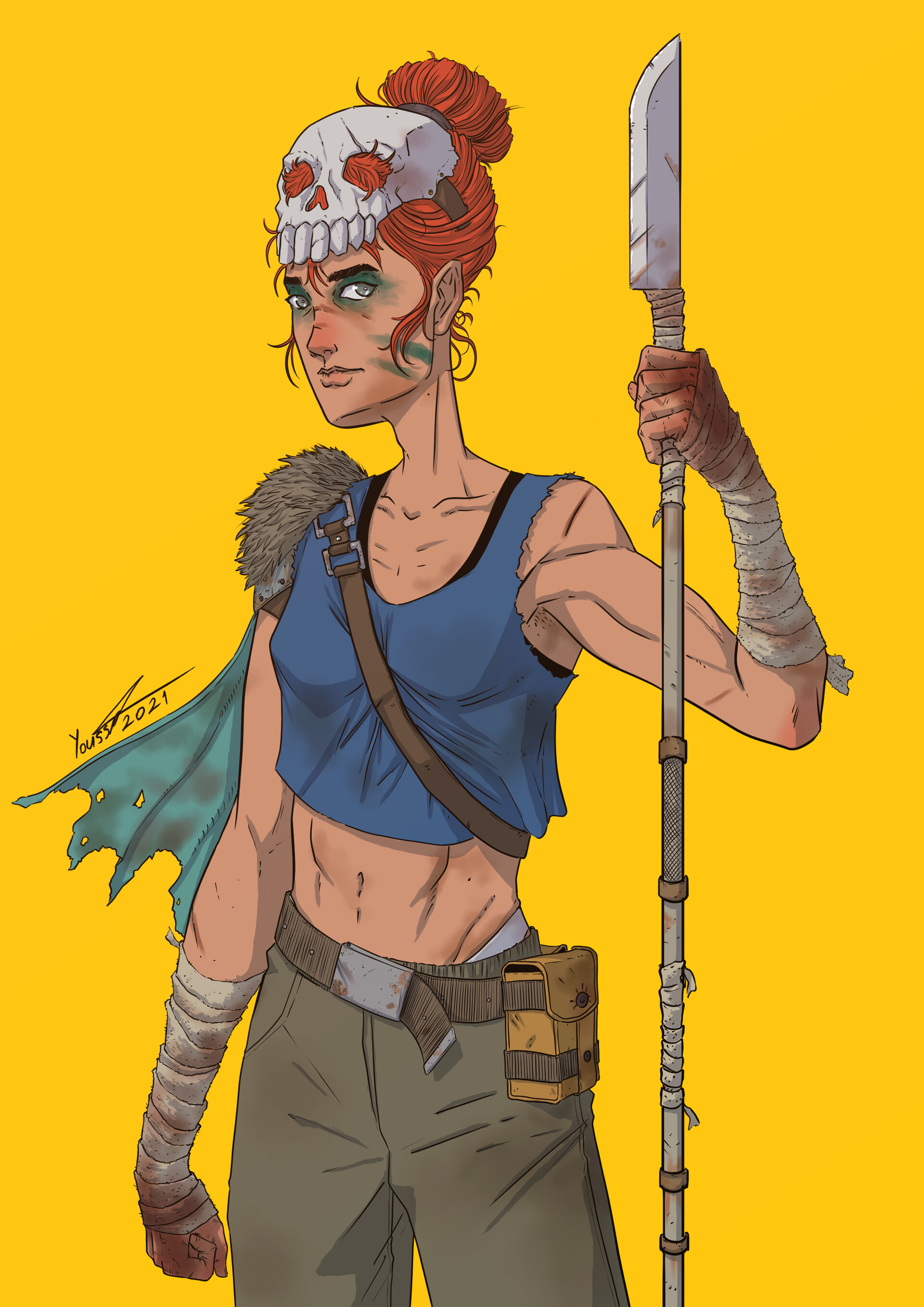 ArtStation - Skull Face