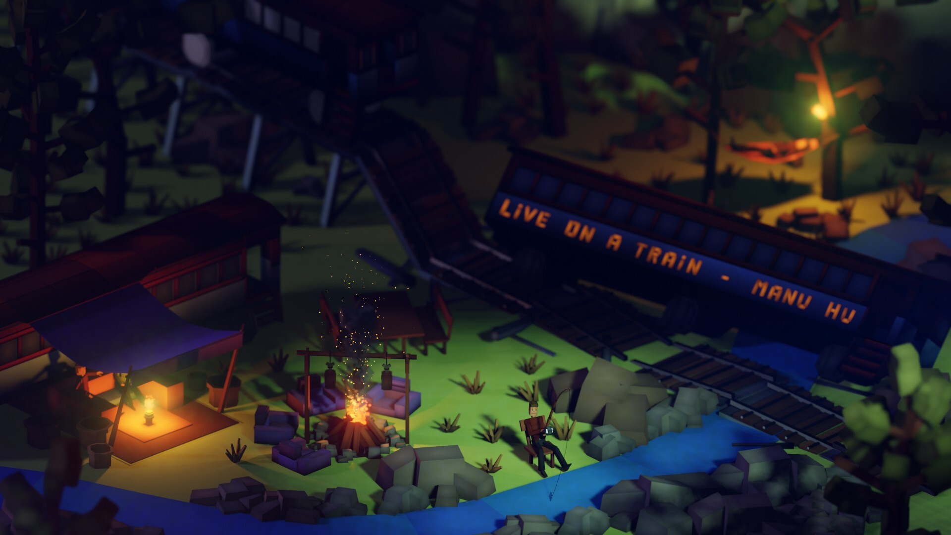 ArtStation - Life on a Train