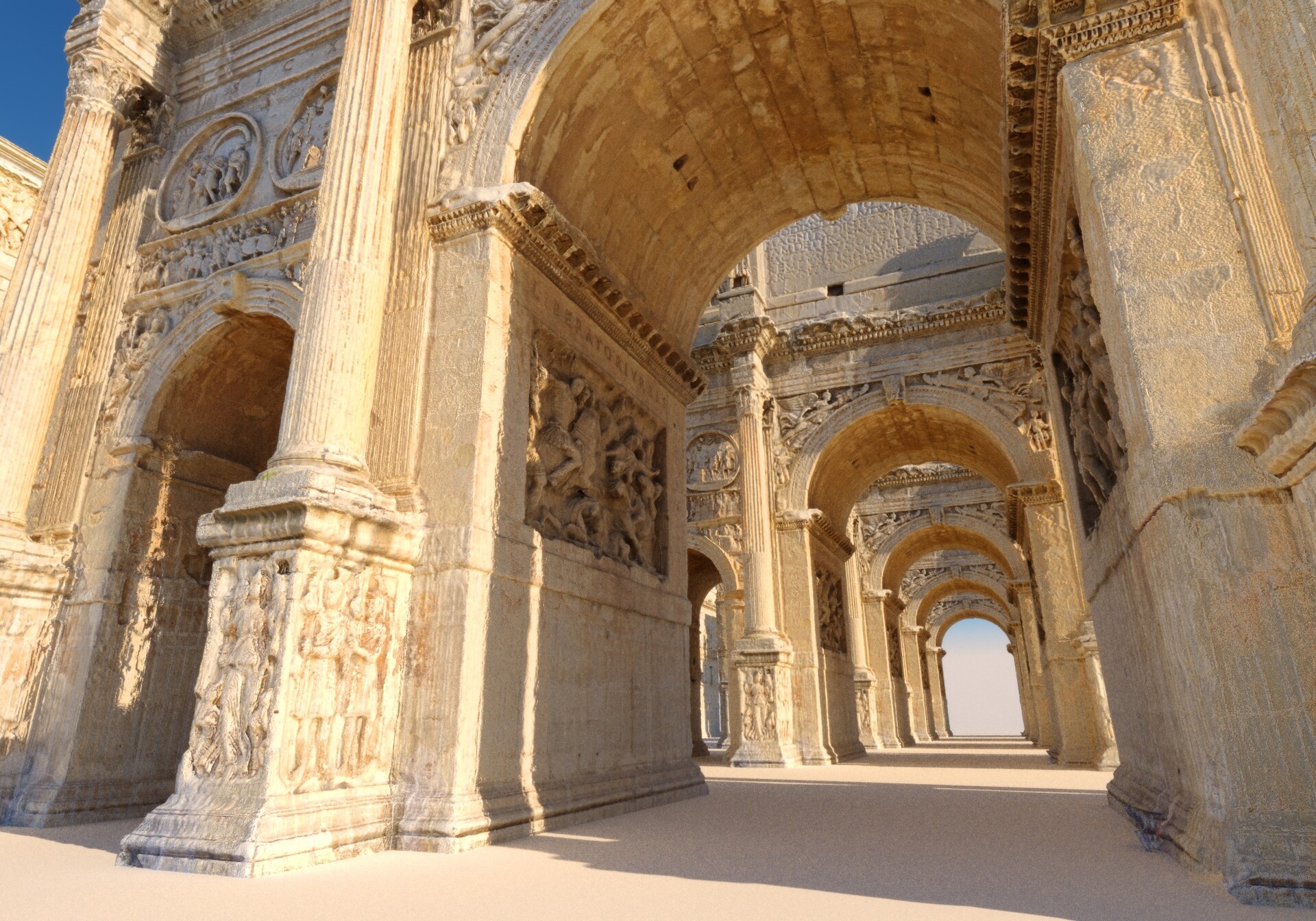 ArtStation - Arco di Costantino Rome