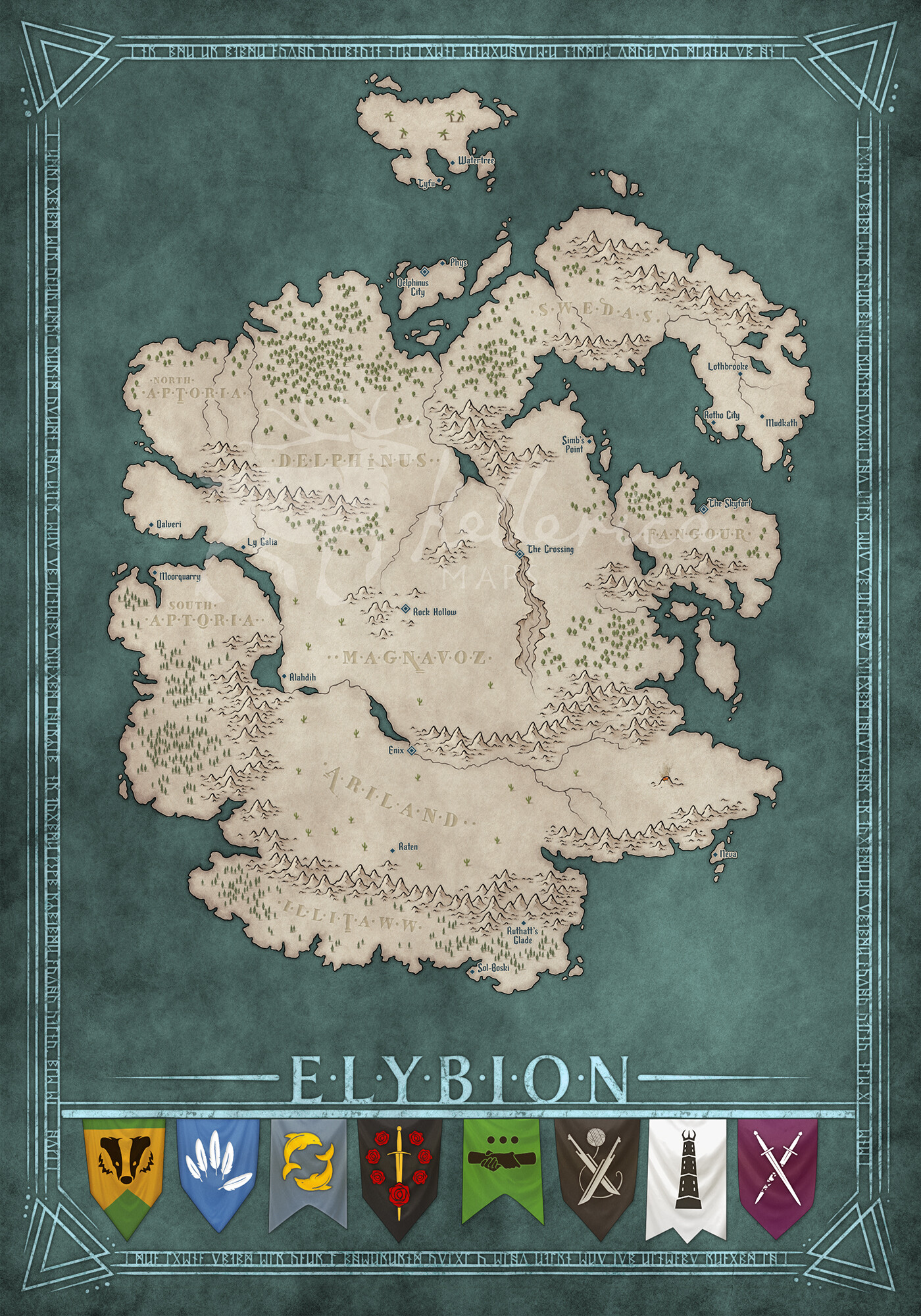 ArtStation - Commission - Realm of Elybion