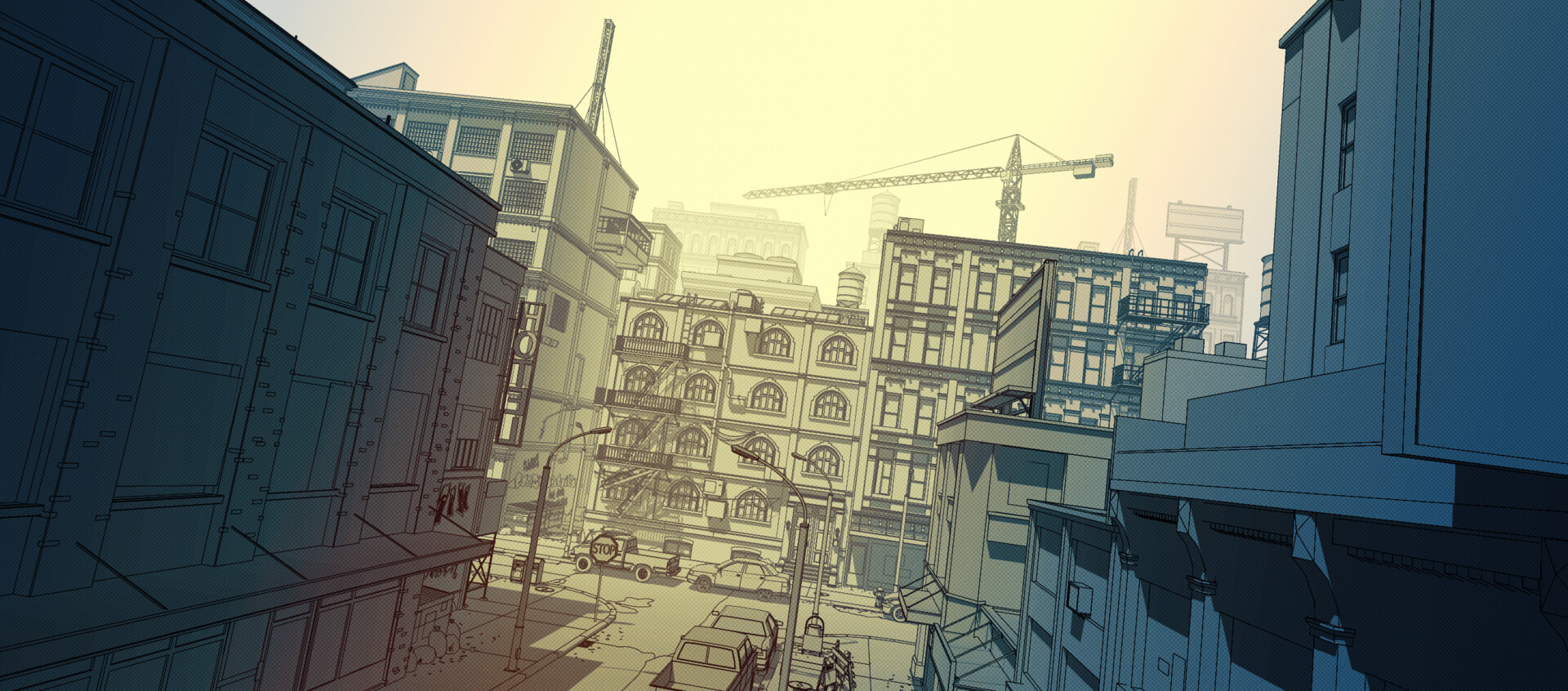 ArtStation - Blüdhaven streets