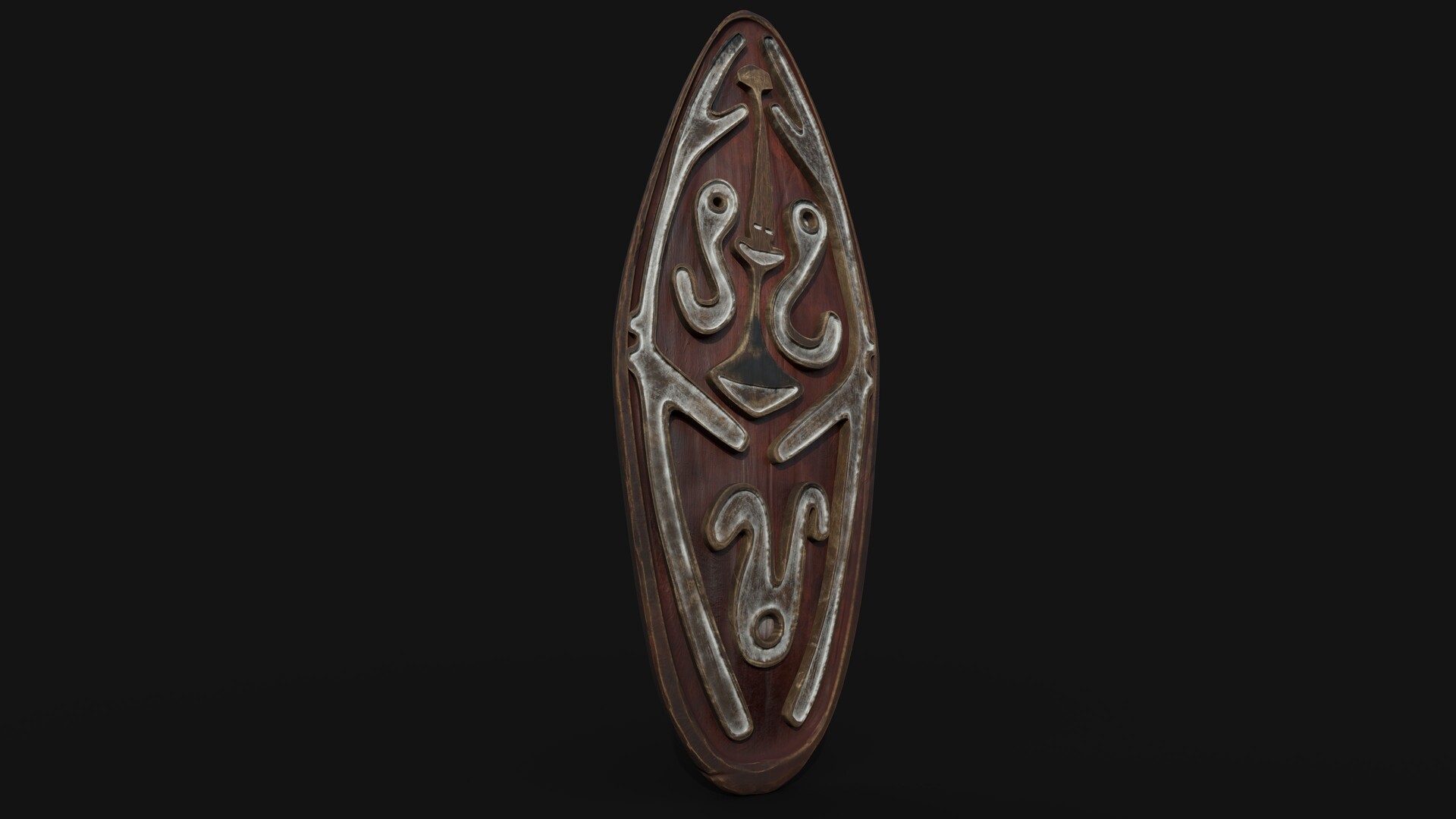 ArtStation - Tribal battle shield