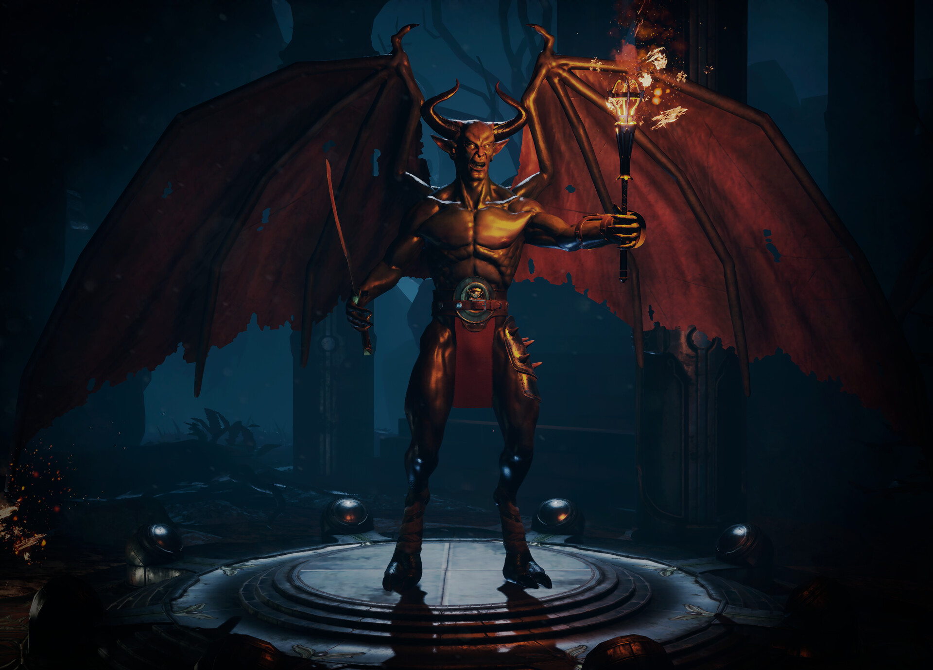 ArtStation - Demon Gladiator