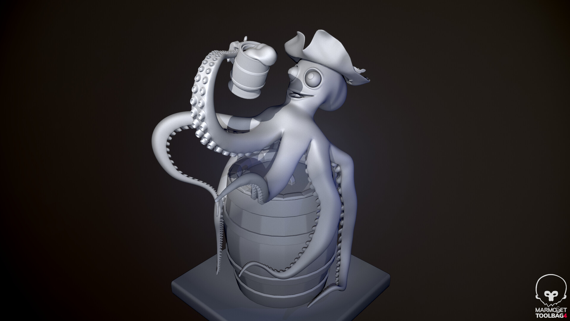 ArtStation - Funny octopus