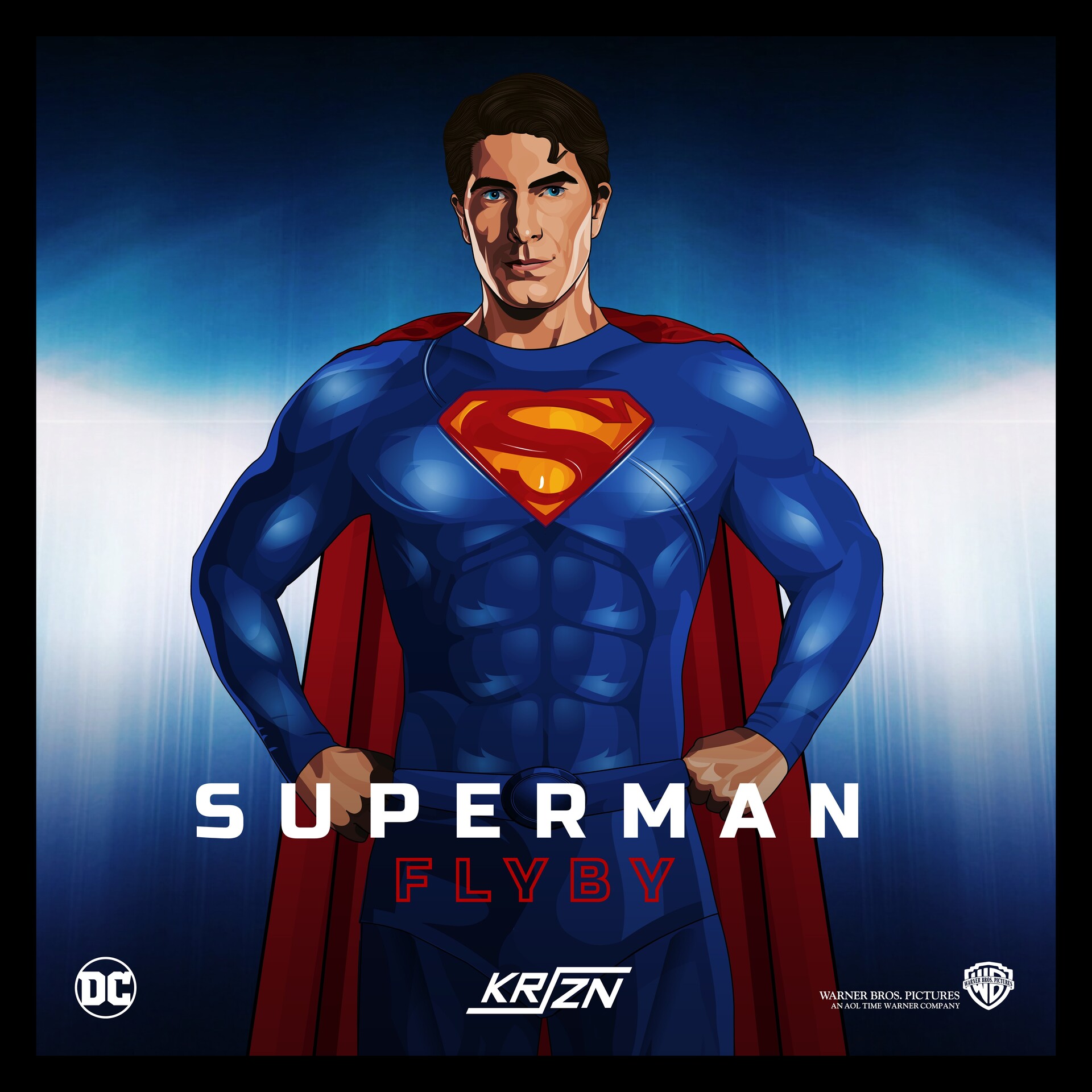 ArtStation - Superman Brandon Routh Superman Suit Auditon