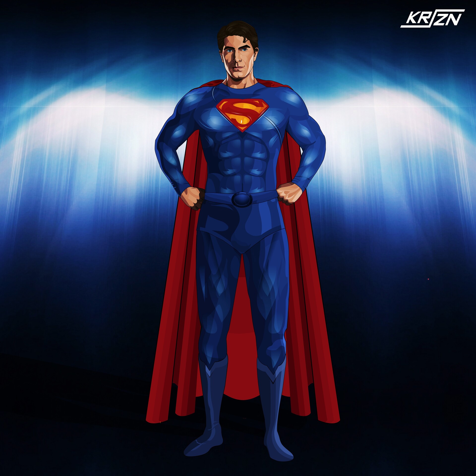 Superman Flyby Concept Art