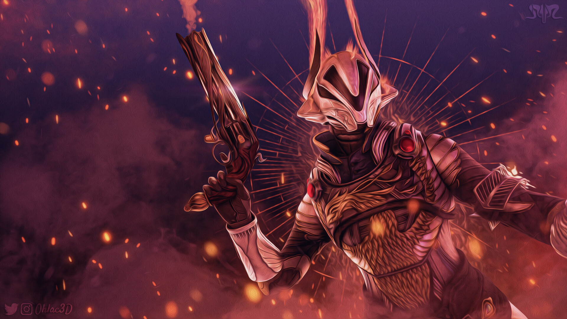 ArtStation - Fiery Persona