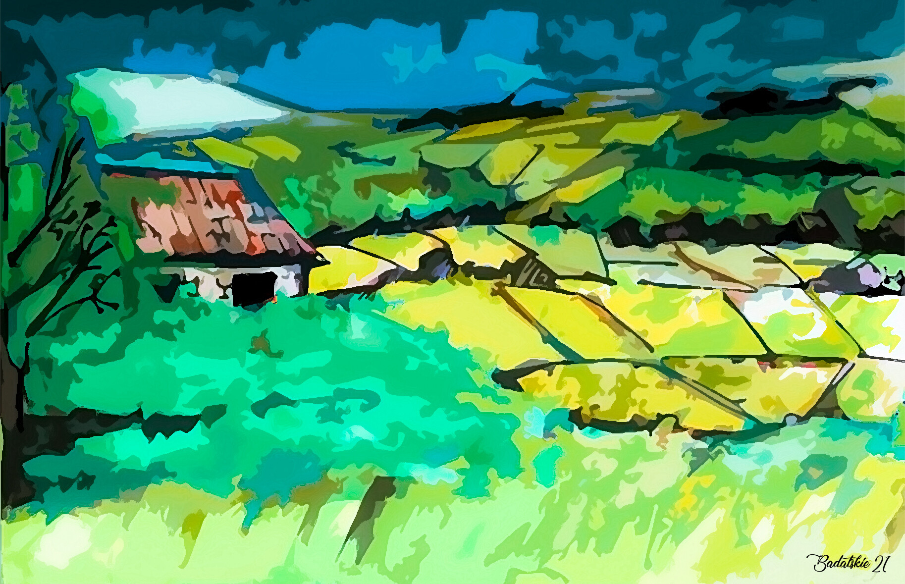 ArtStation - Farmland Concept