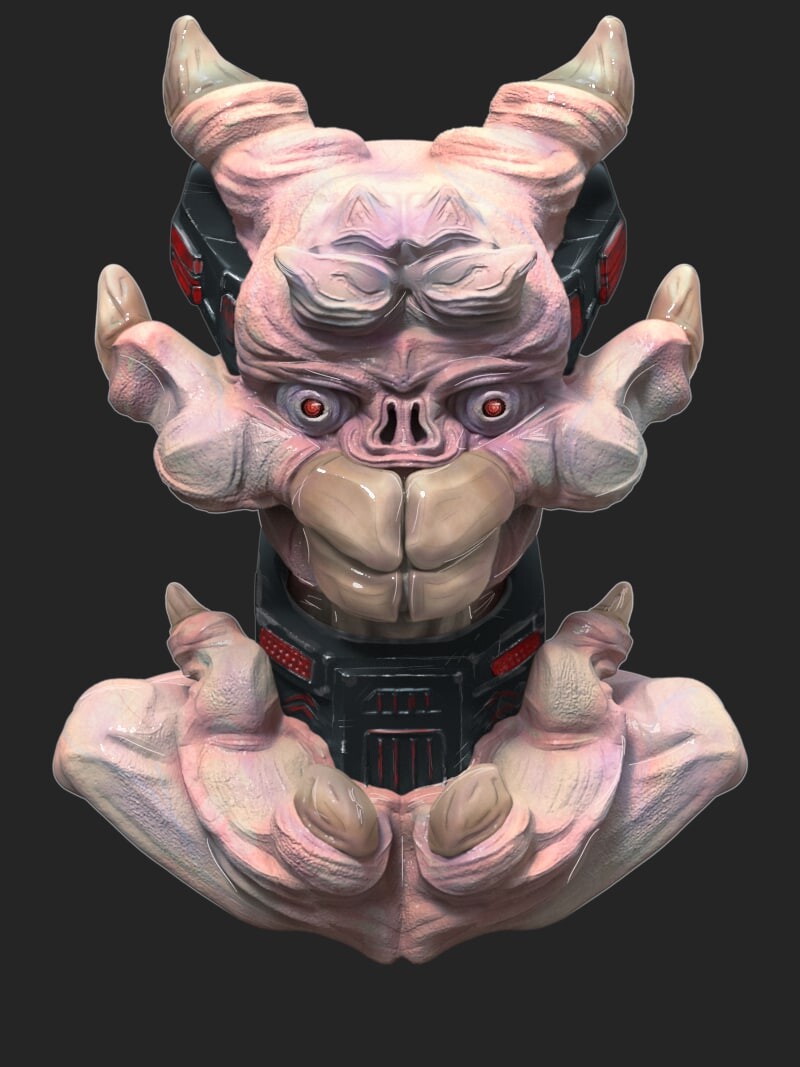 ArtStation - Demon slave