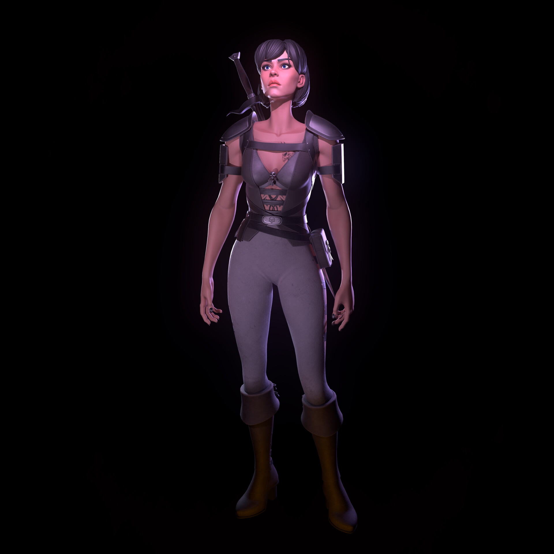 ArtStation - Female Warrior