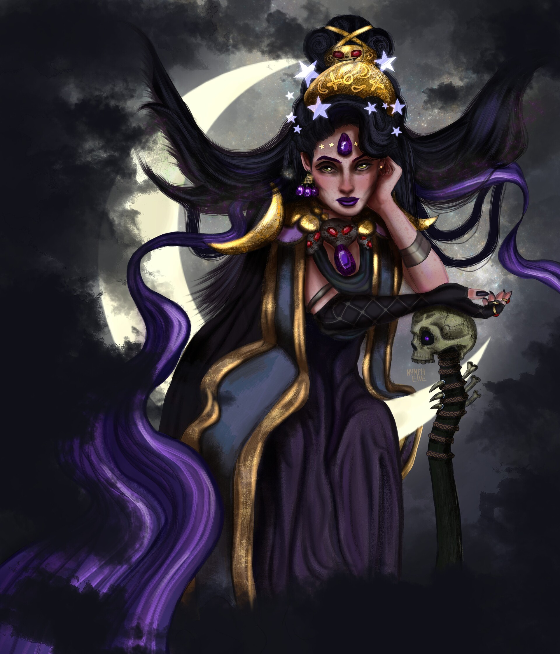 ArtStation - Nyx from Hades