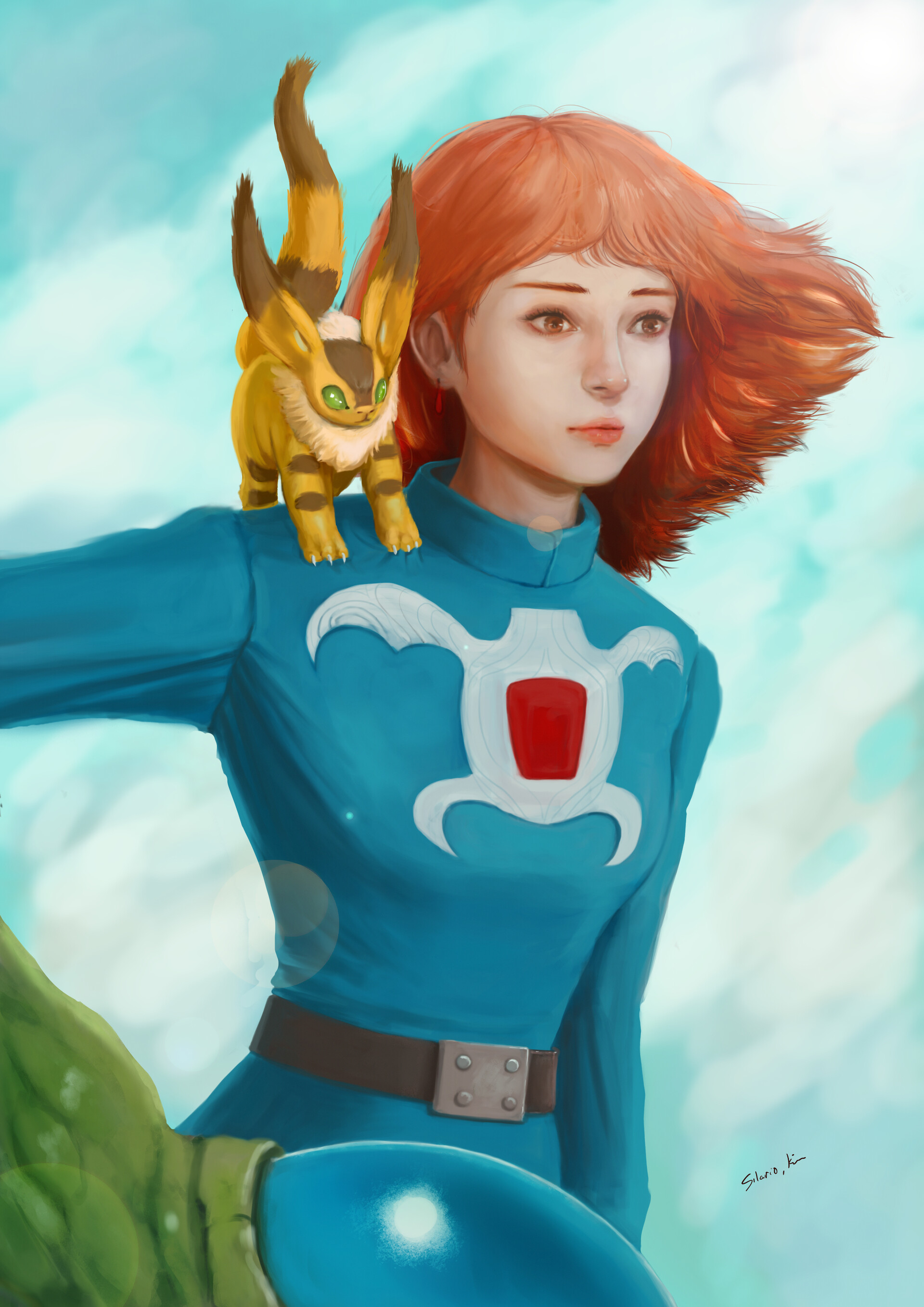 ArtStation - Nausicaa fanart