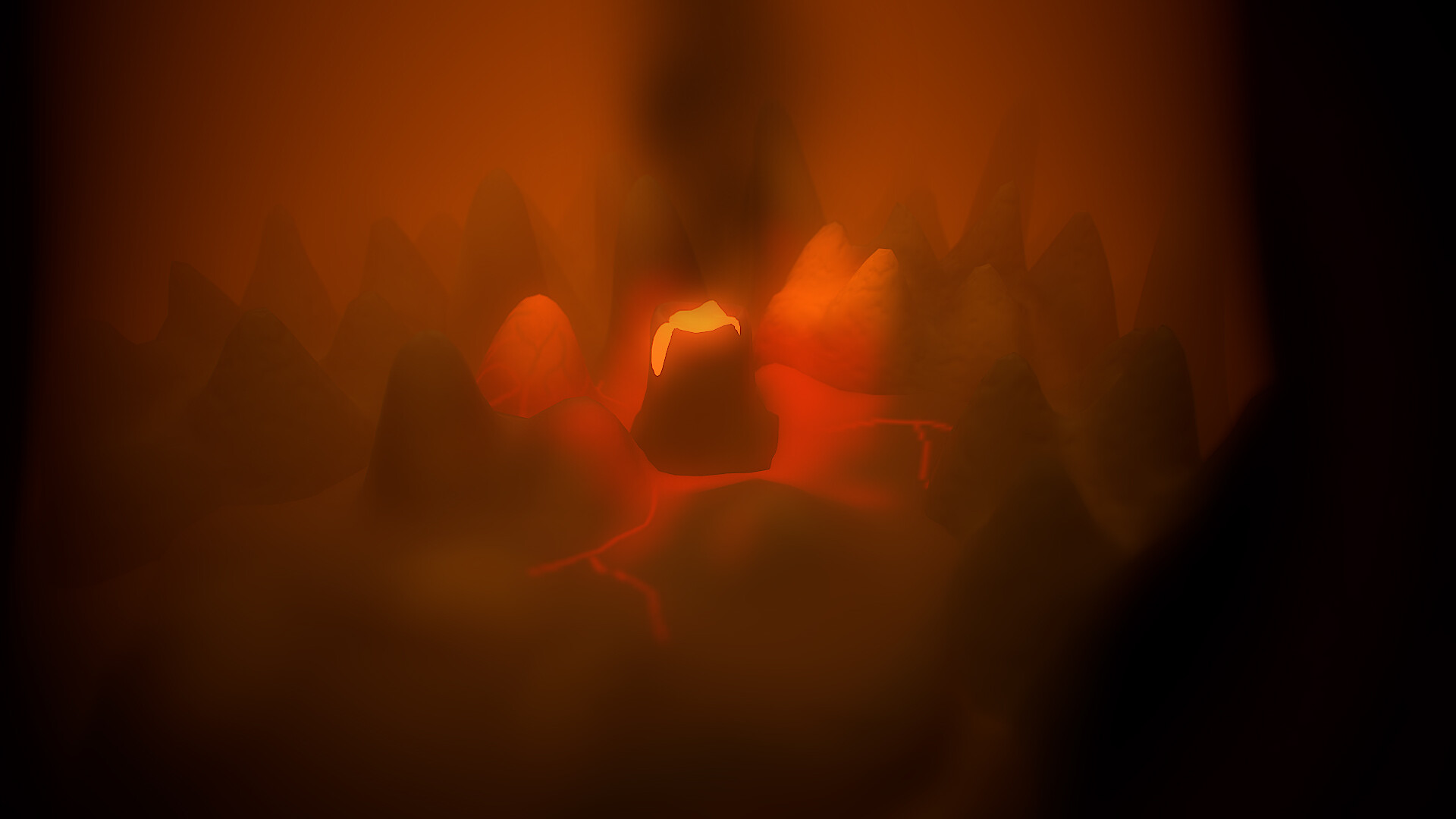 ArtStation - 3d volcano / volcán 3D