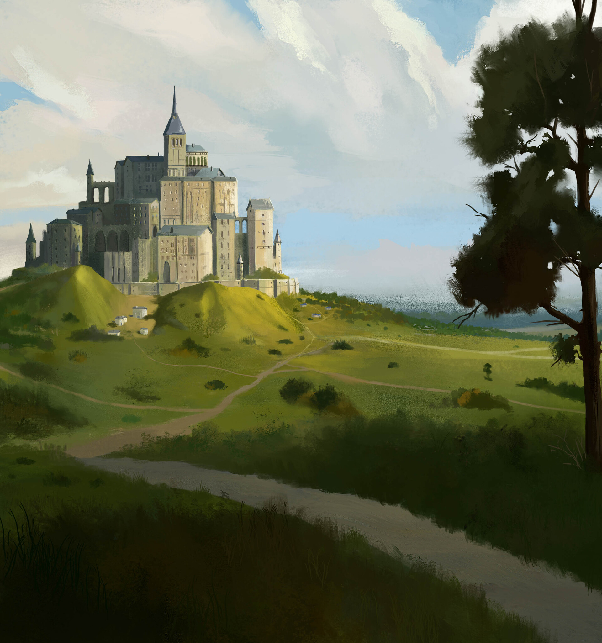ArtStation - Castle Studies