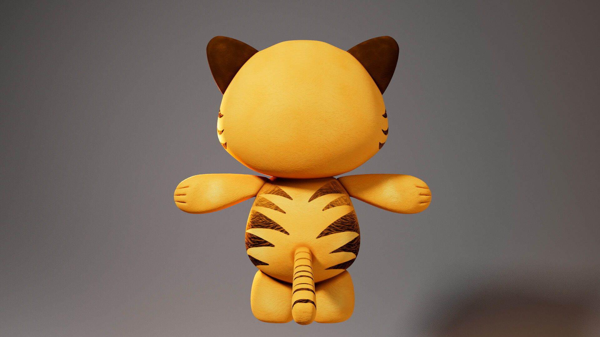 Emma Franklin - Stylized anthropomorphic tiger