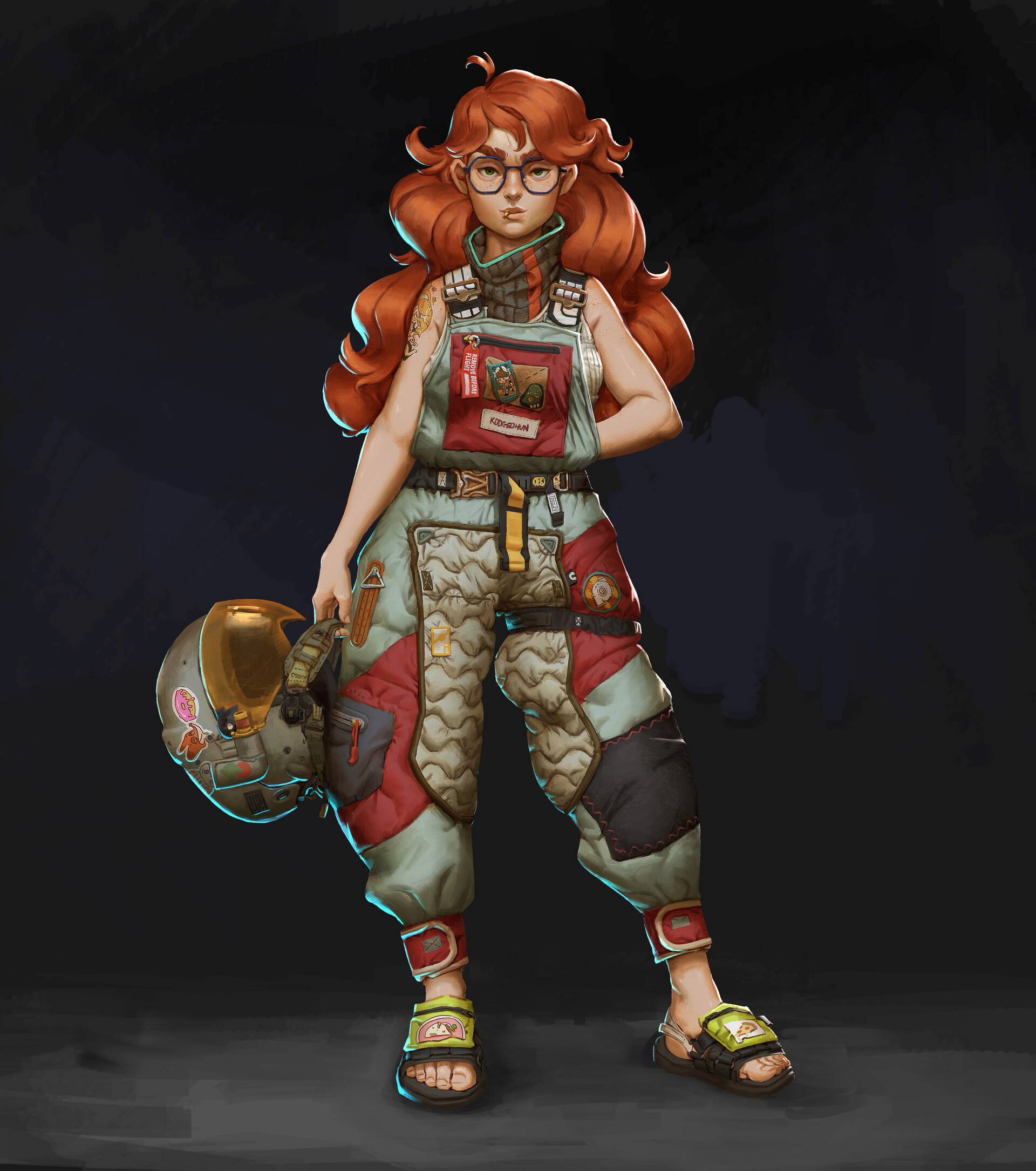 ArtStation - A Geek Girl