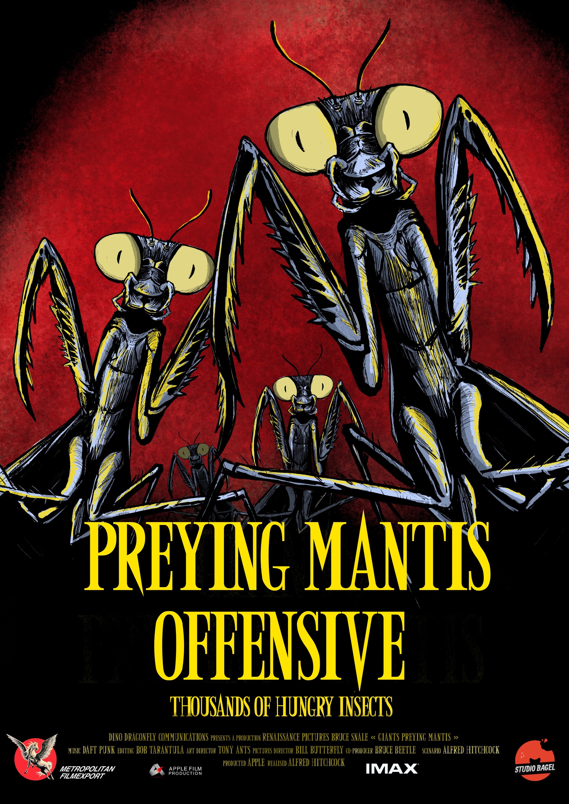 ArtStation - PREYING MANTIS OFFENSIVE
