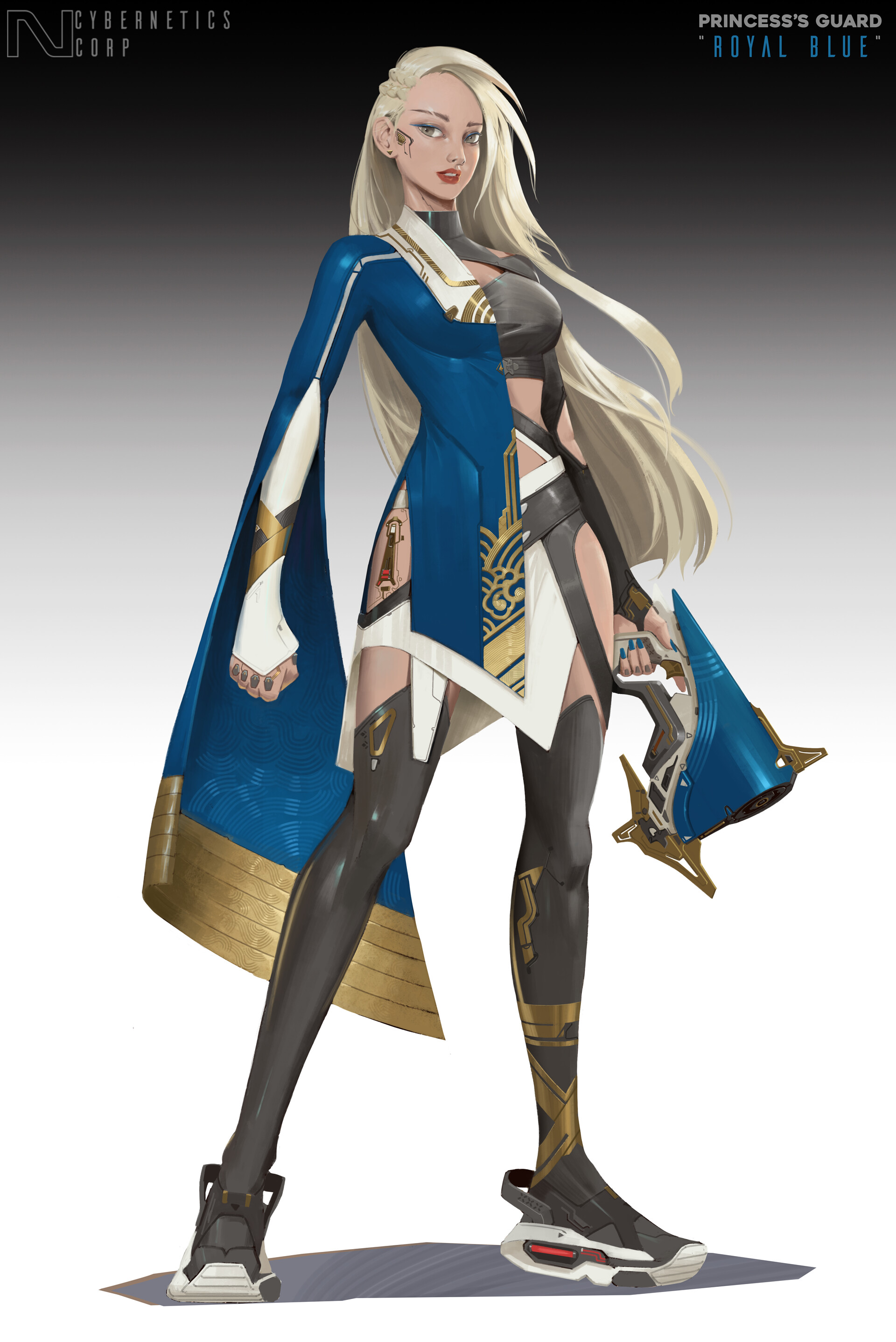 ArtStation - "Blue" Guardian