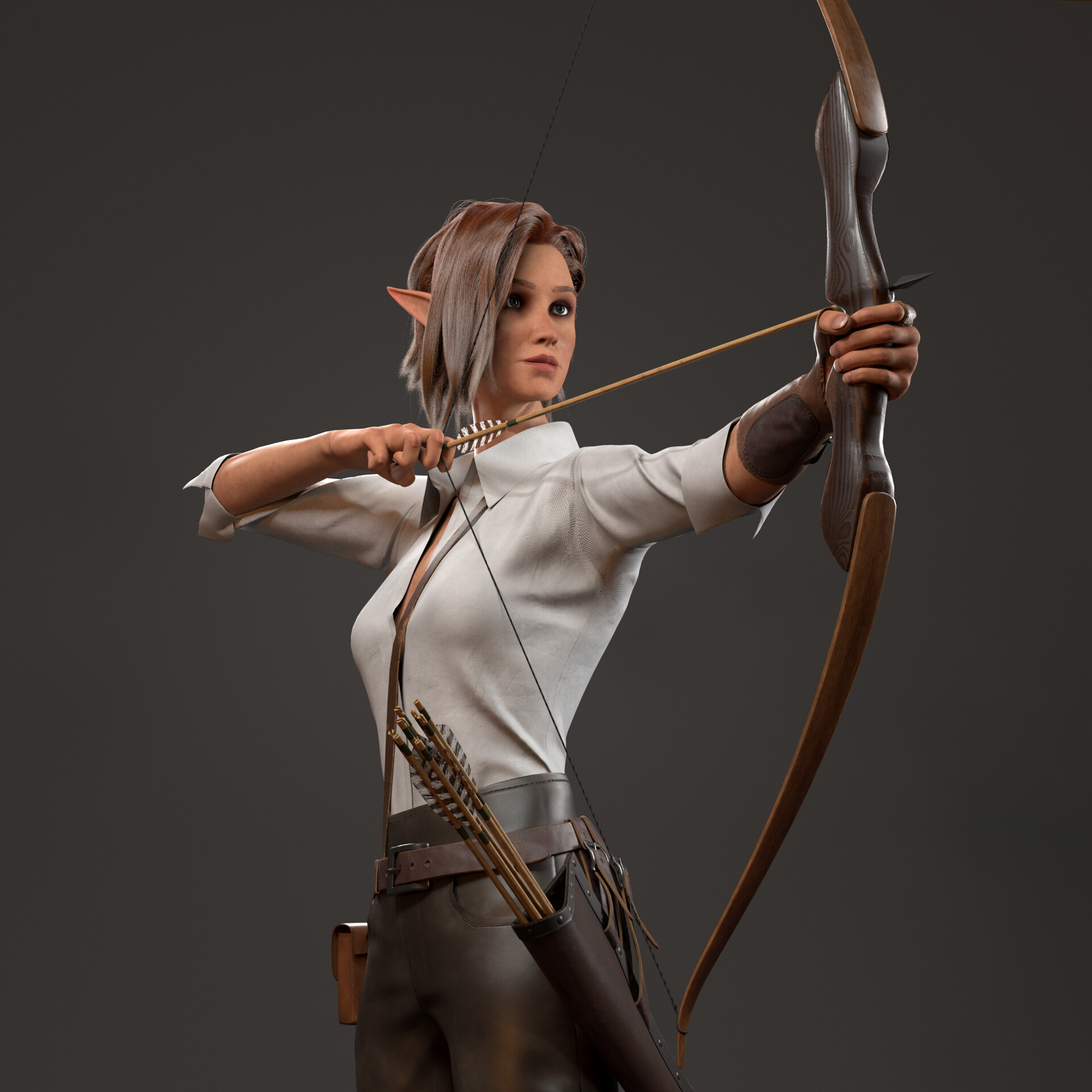 ArtStation - Elf archer
