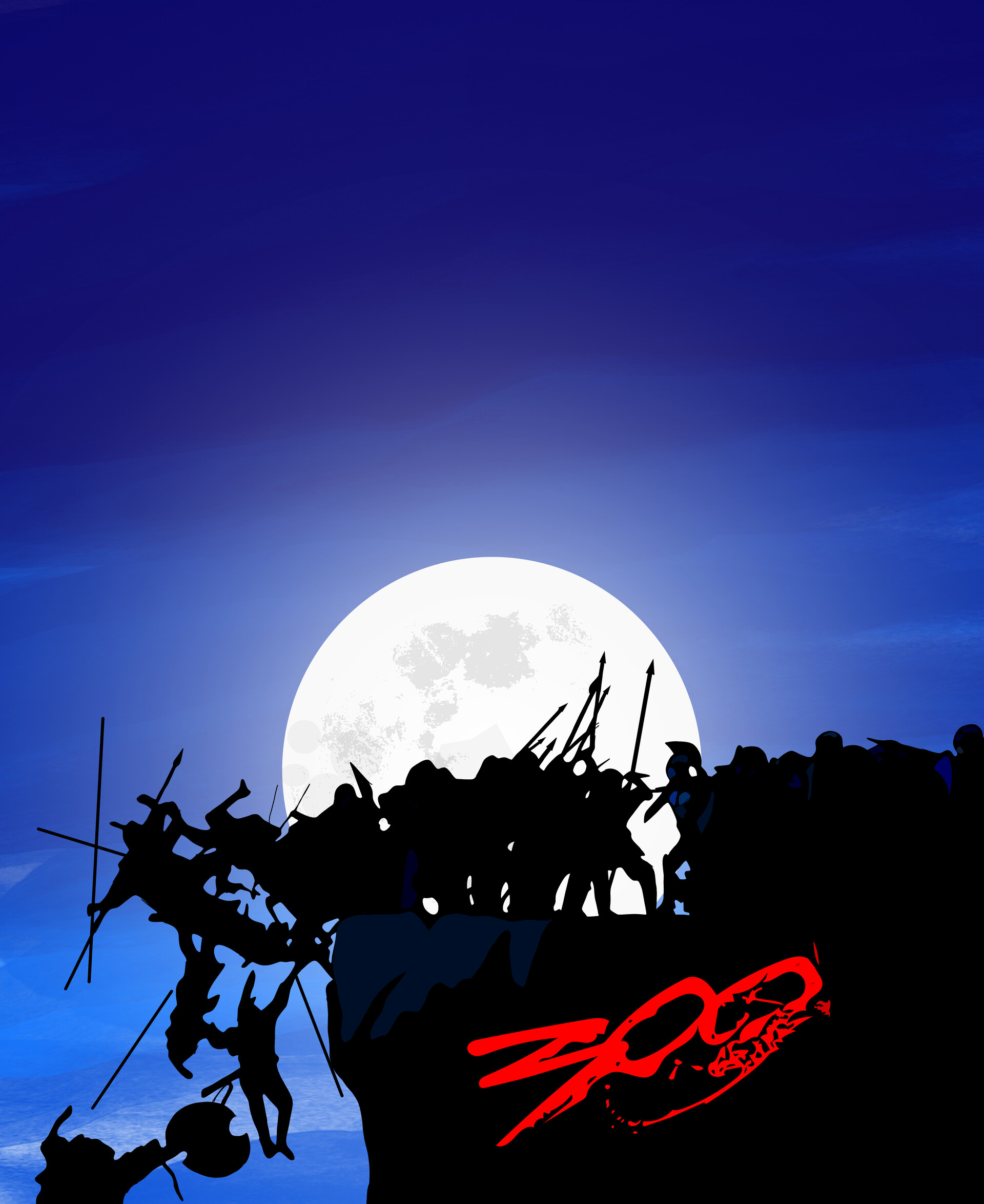 ArtStation - 300 Spartans film artwork