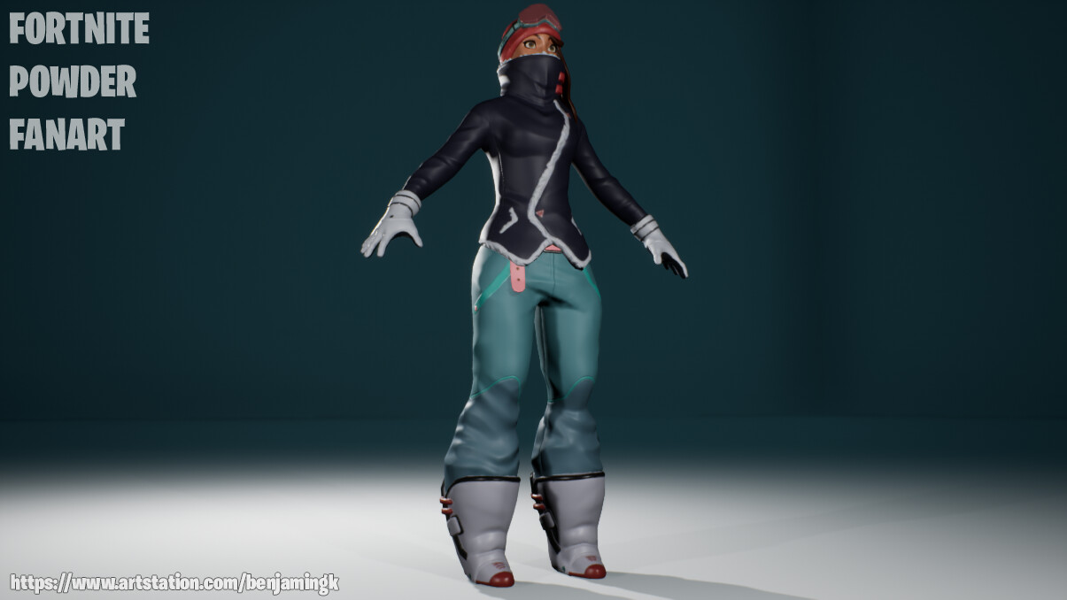 Ben - Fortnite Battle Royale - "Powder" [FAN-ART]