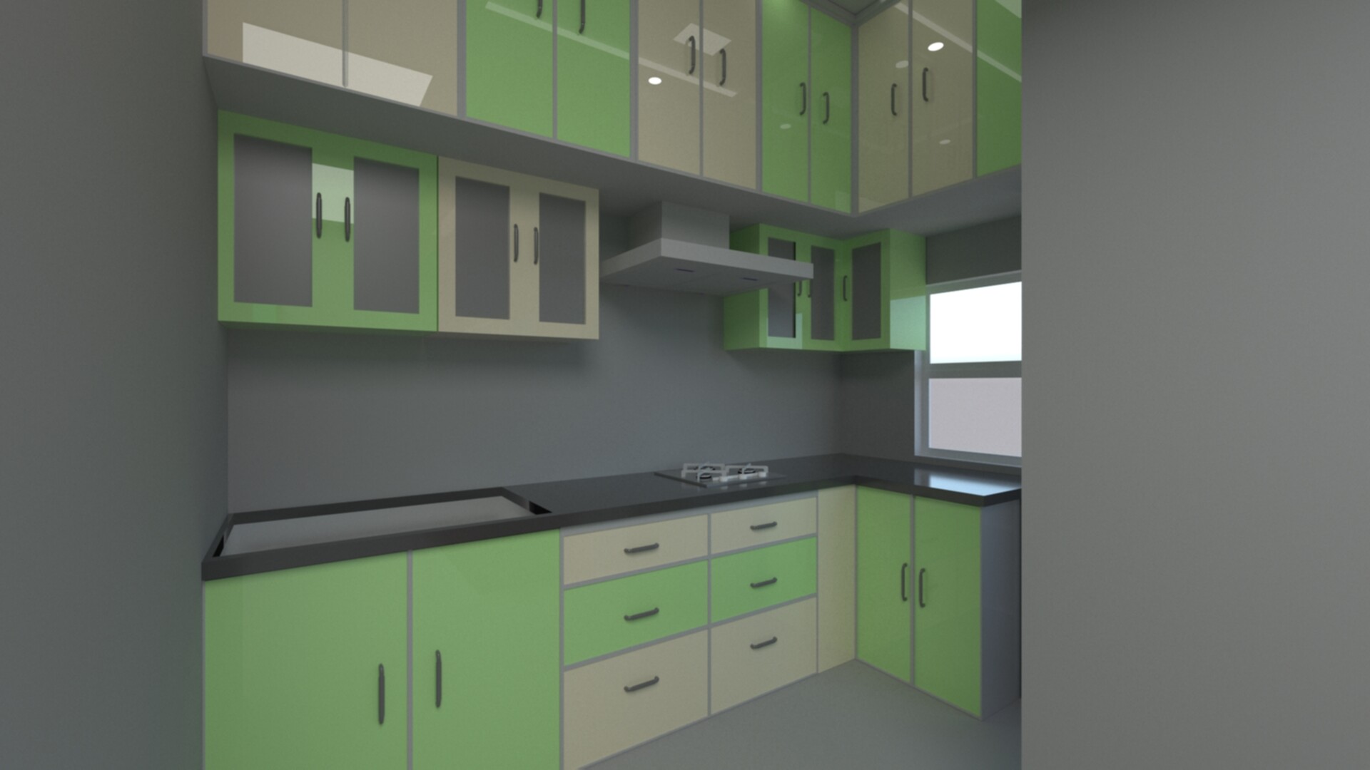 ArtStation - Kitchen unit design