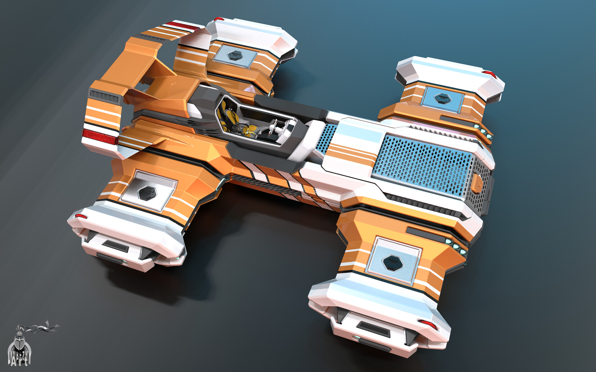 ArtStation - fantasy on the theme of a racing car of the future