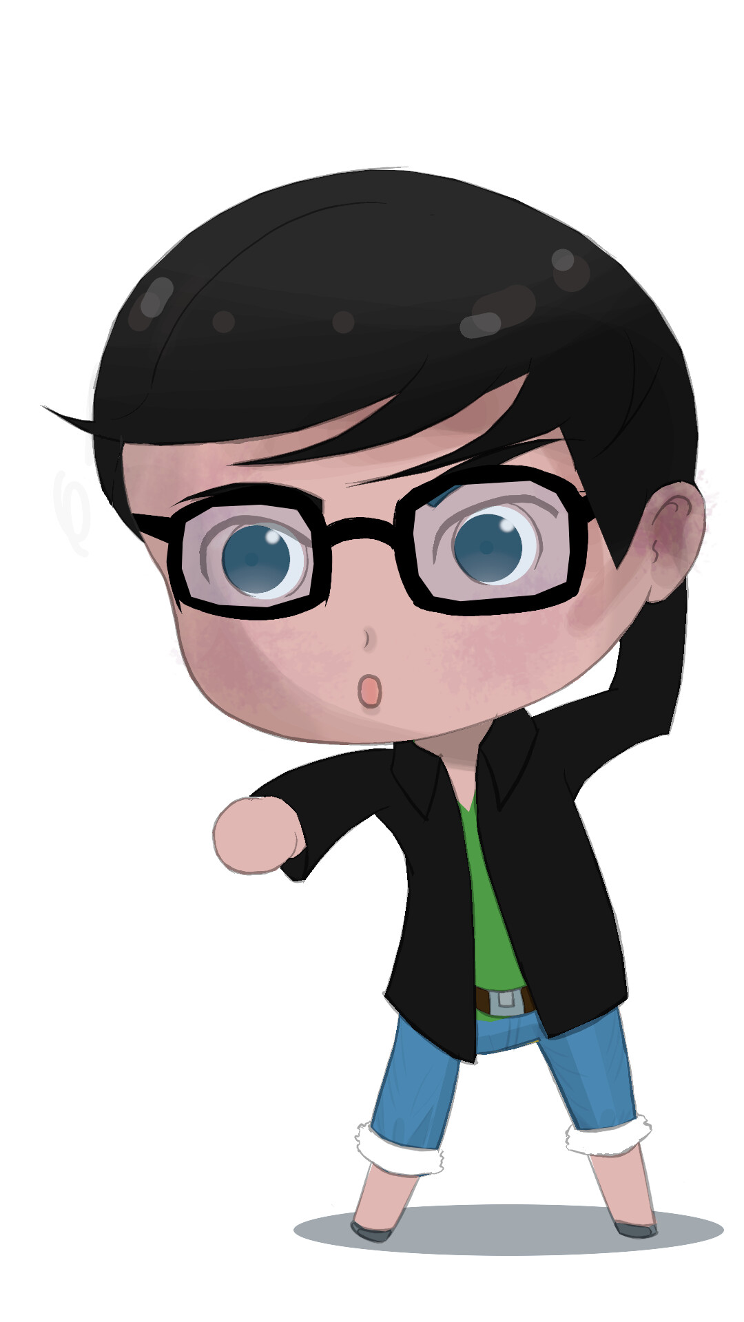 Chibi Nerd Boy