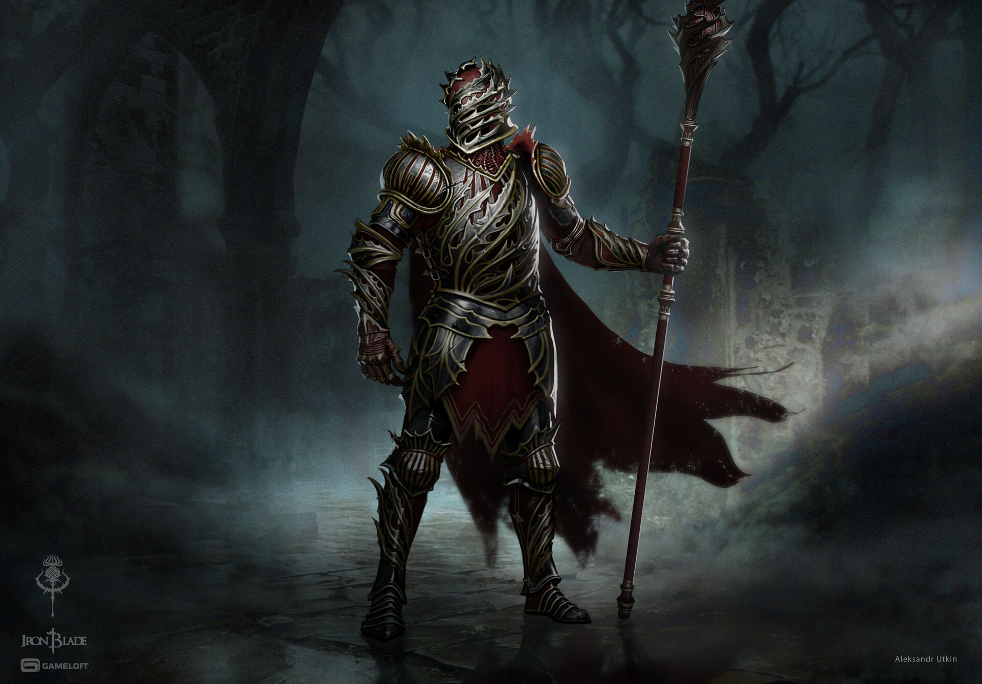 Neon Griffin Knight by Tomasz Chistowski : ImaginaryKnights