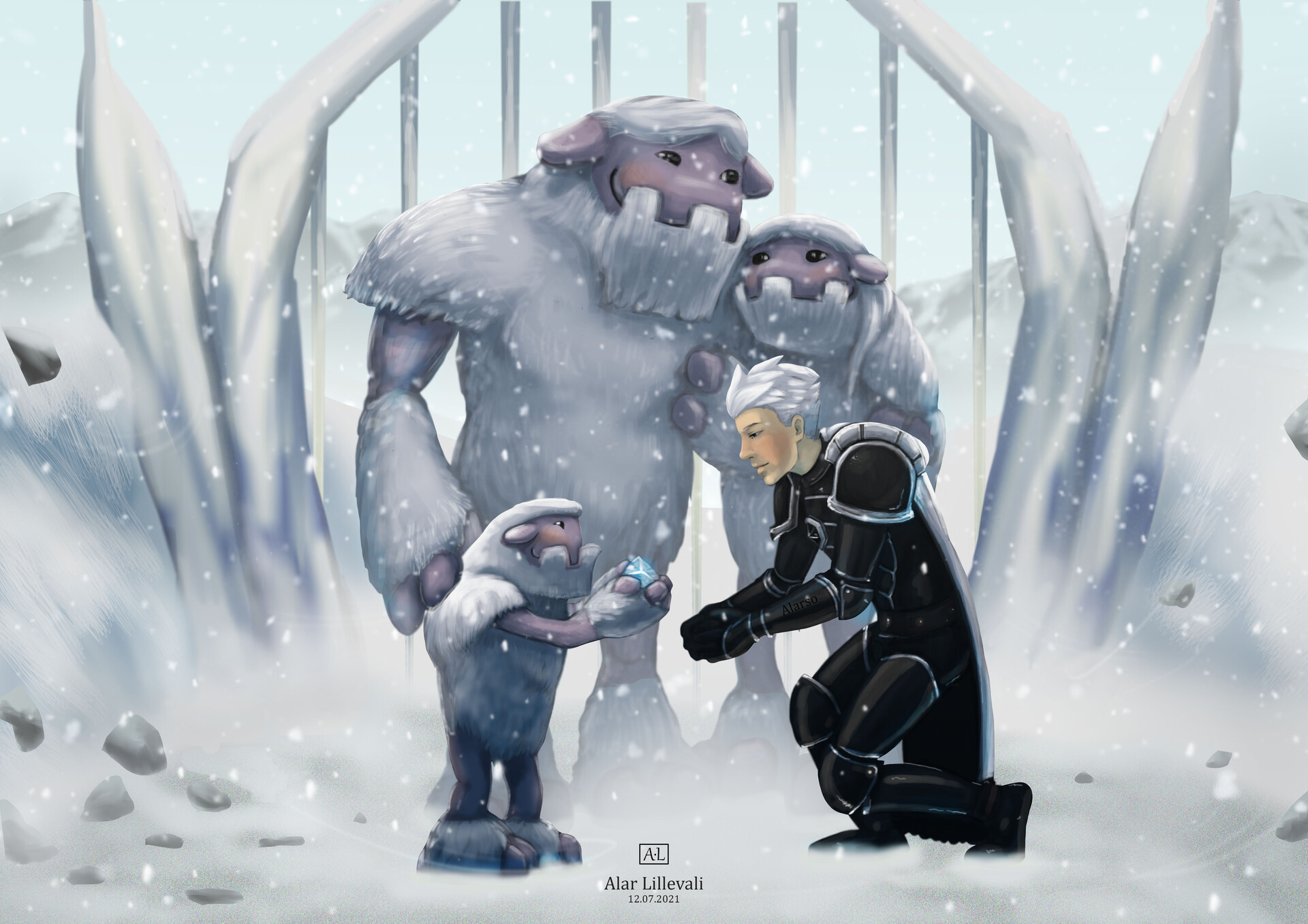 ArtStation - Ice Diamond