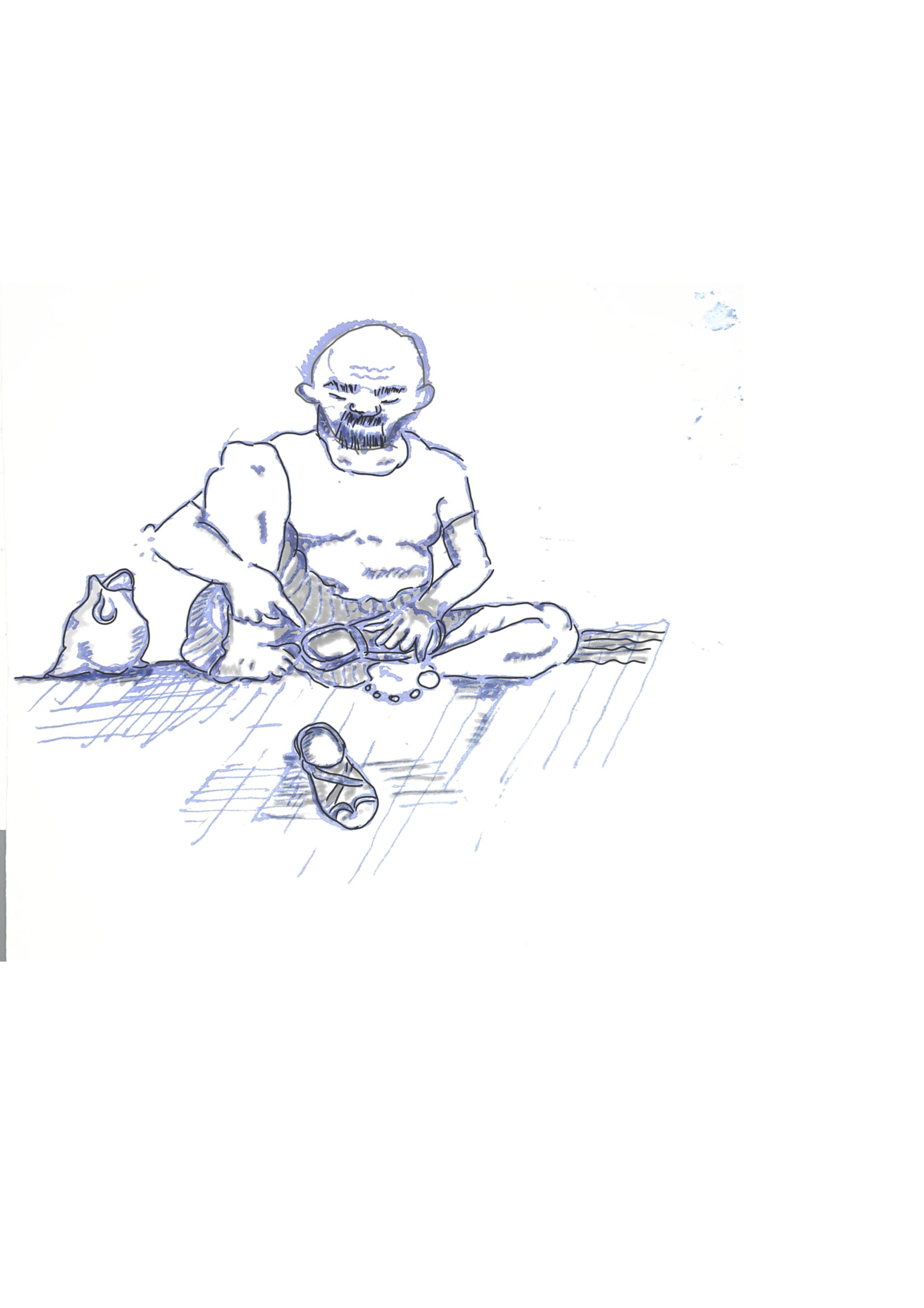 ArtStation - Character sketch-A cobbler