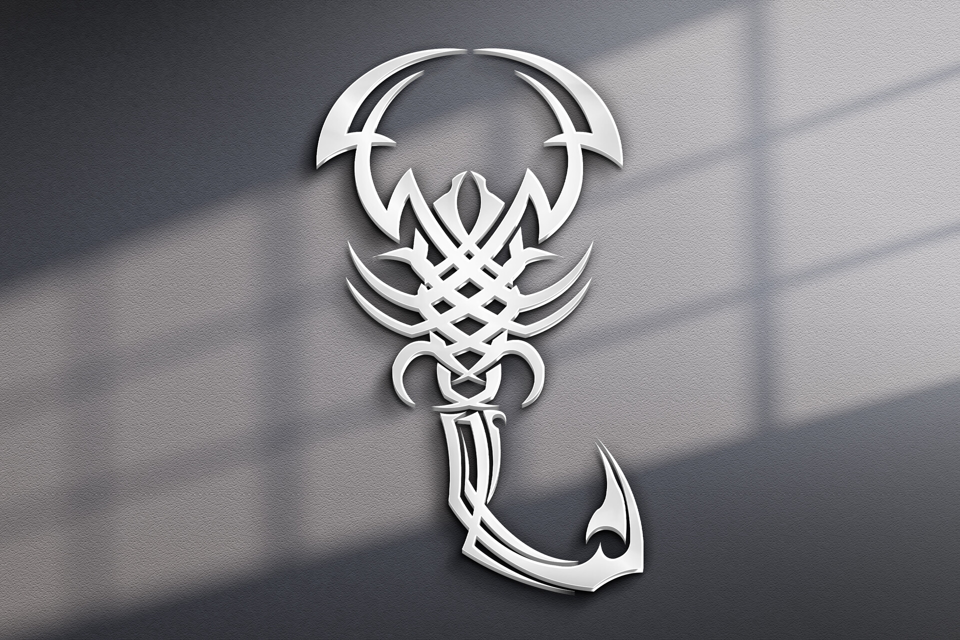 Scorpion Logo 3d