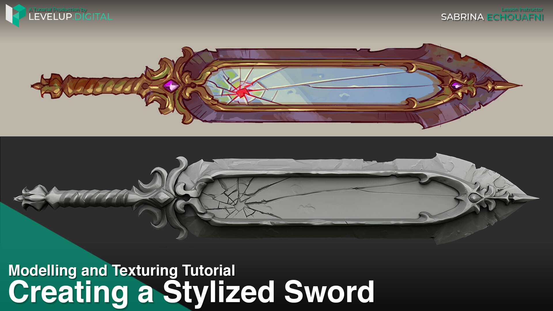 Levelup.Digital - Creating a Stylized Sword
