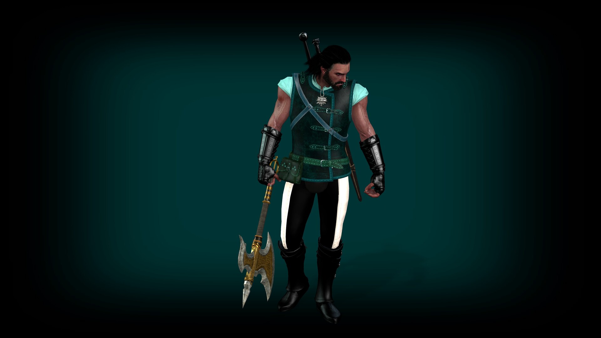 ArtStation - Realistic Game Character-1