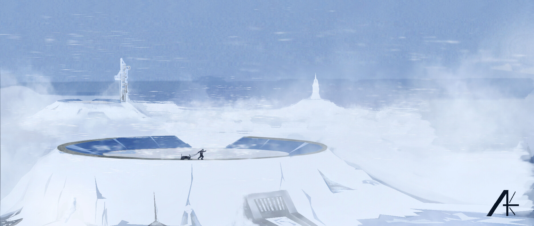 ArtStation - snow world