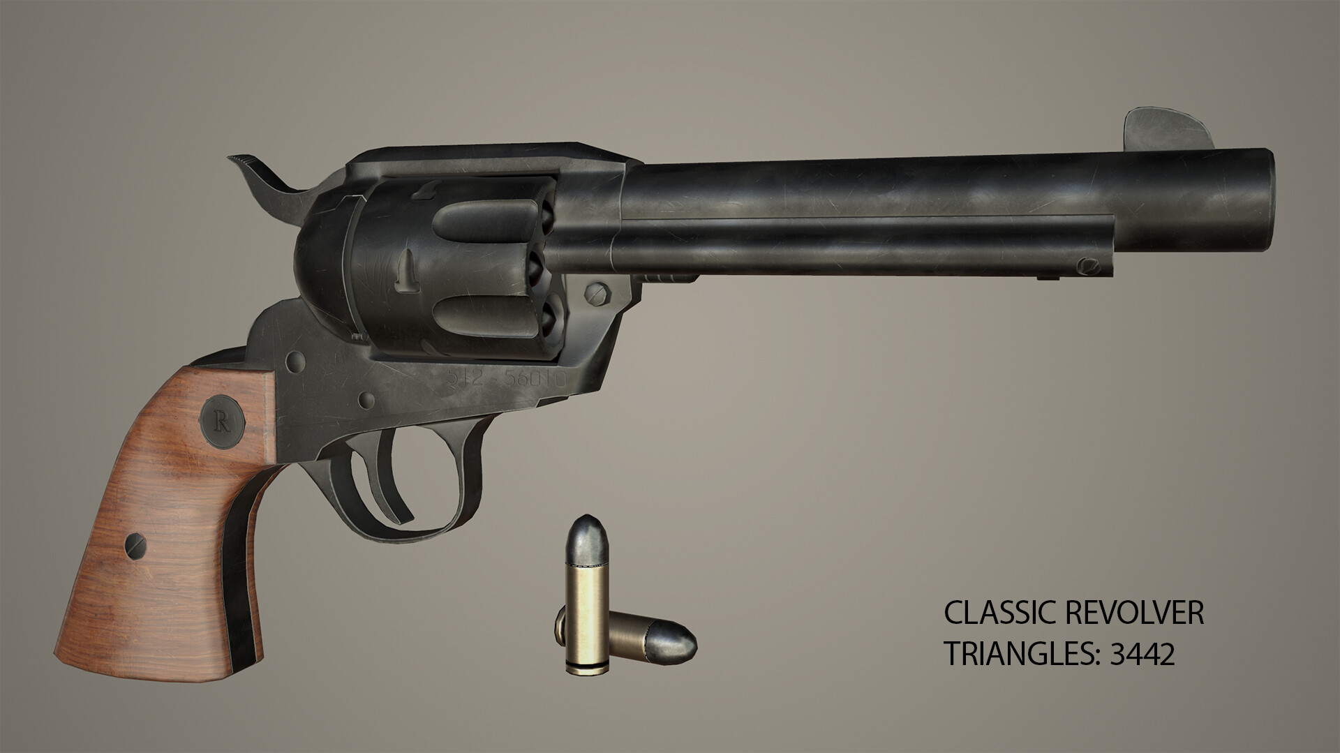 ArtStation - Classic revolver