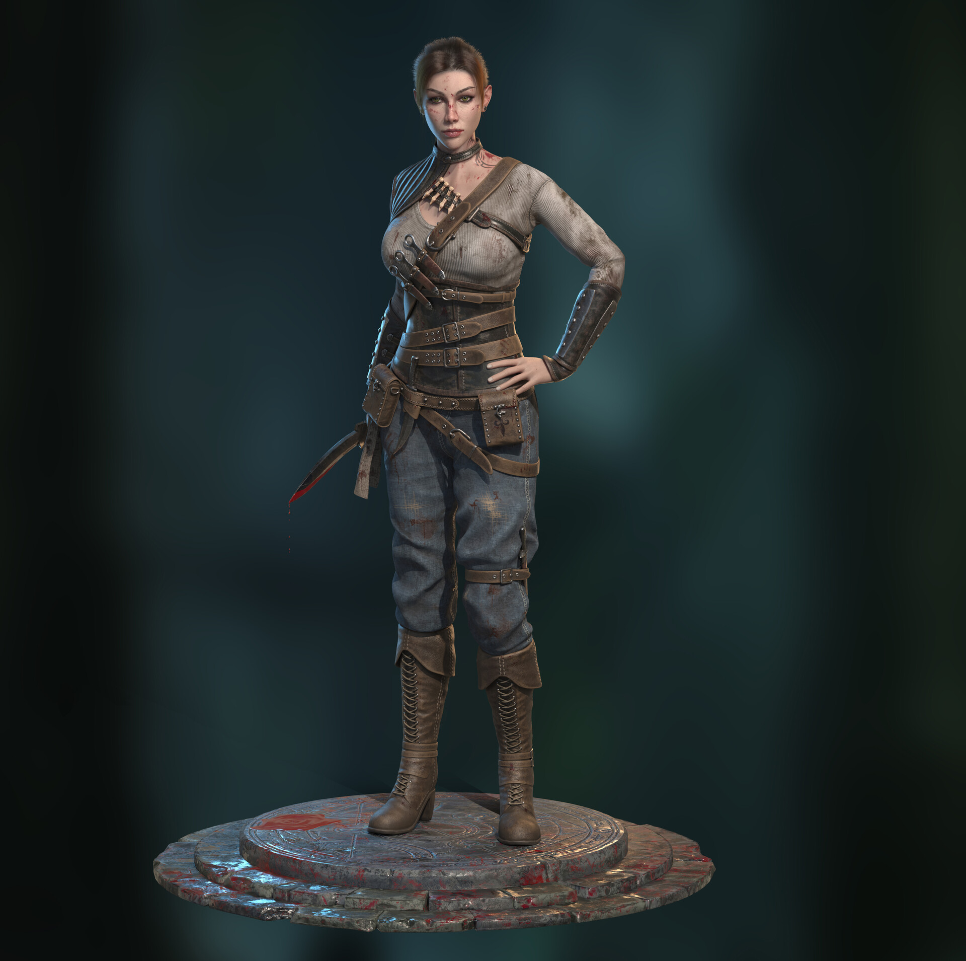 ArtStation - Killer pose