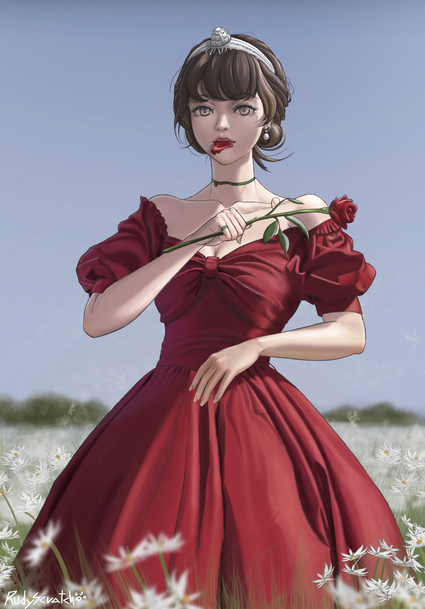 ArtStation - photo-study rose.