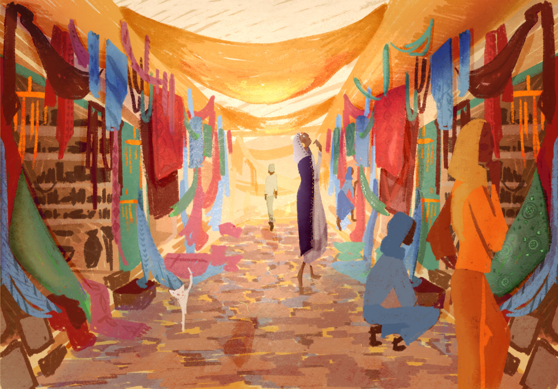 ArtStation - Moira Bazaar Concept