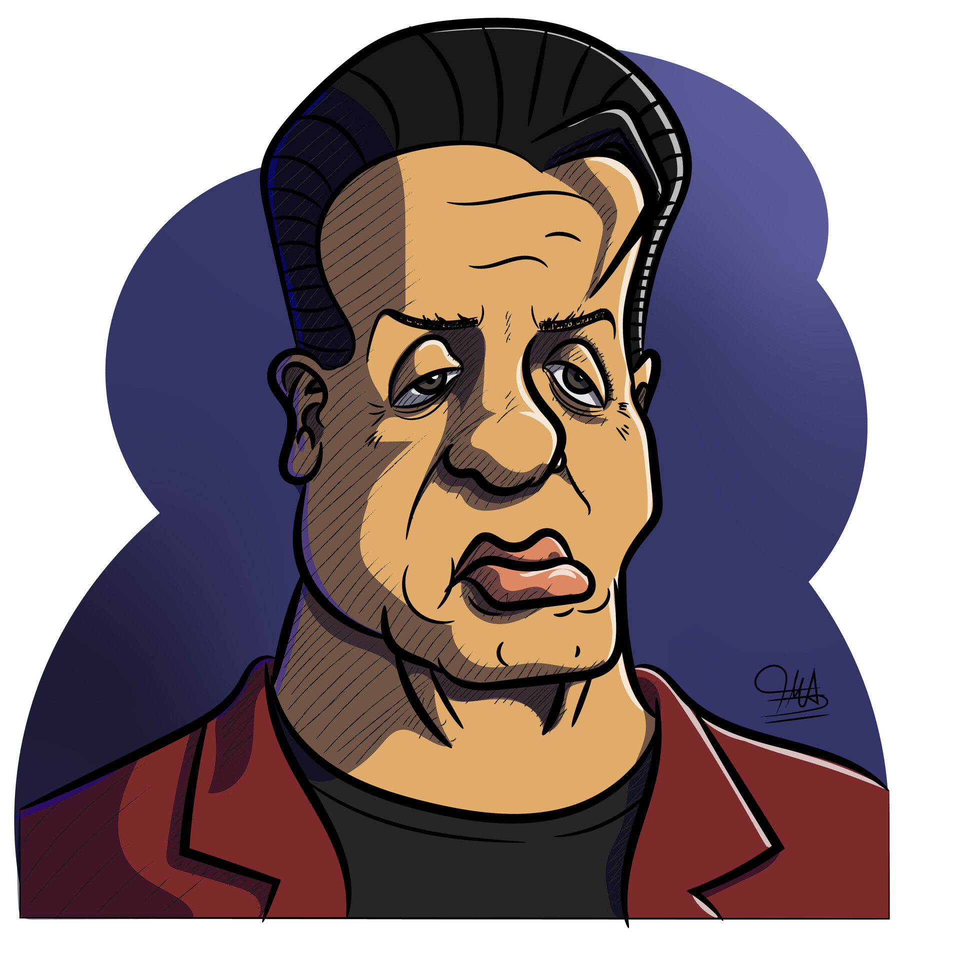 ArtStation - Sylvester Stallone is Rocky Balboa