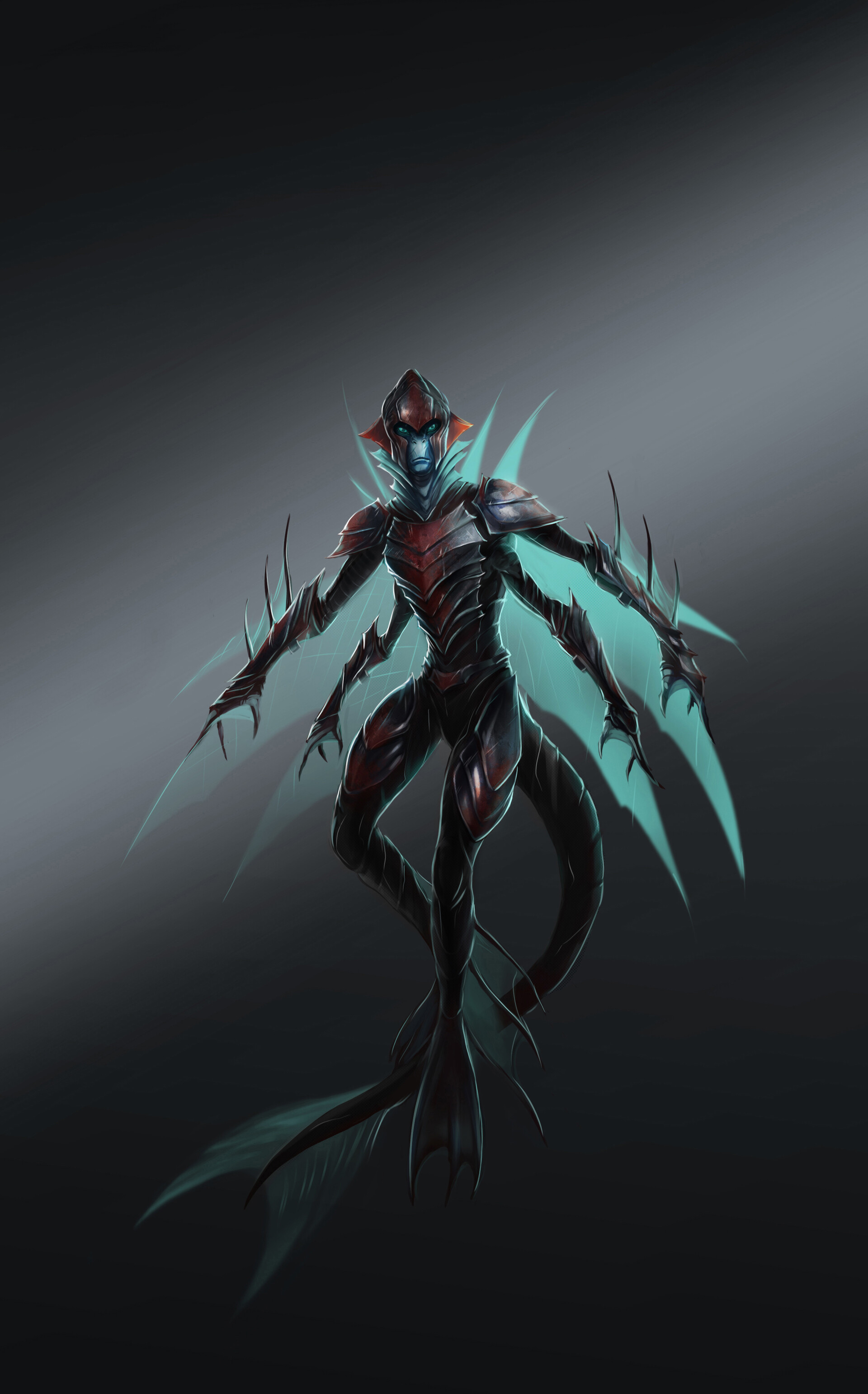 ArtStation - fishman concept armor