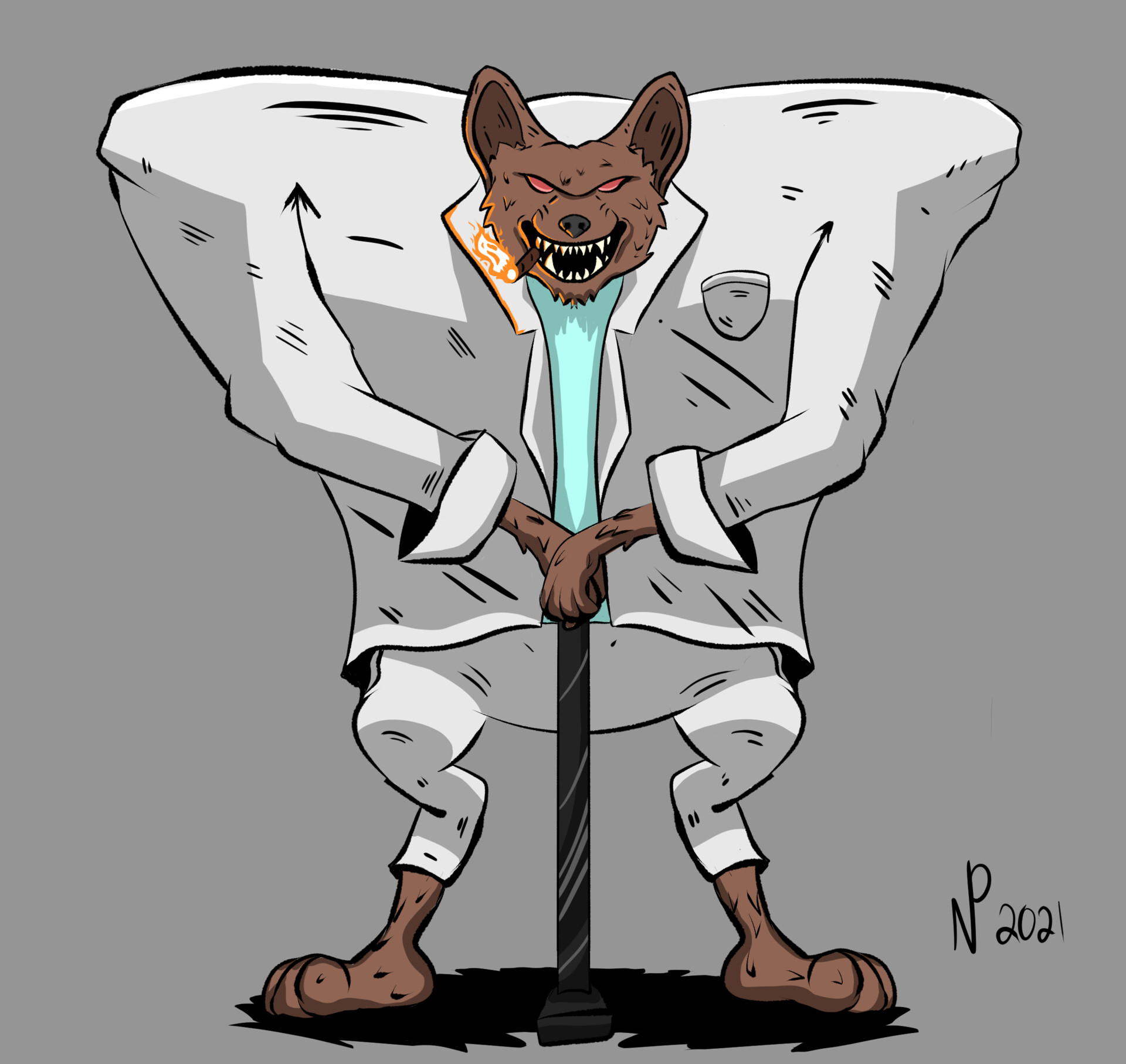 ArtStation - The Miami Wolf