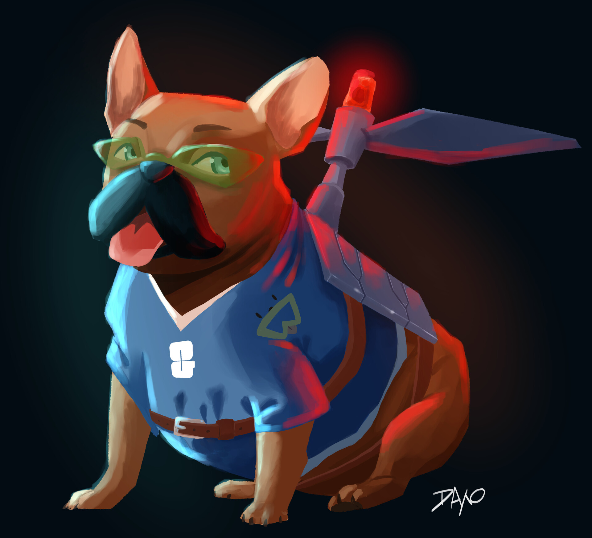 ArtStation - Bullcopter, The French Savior