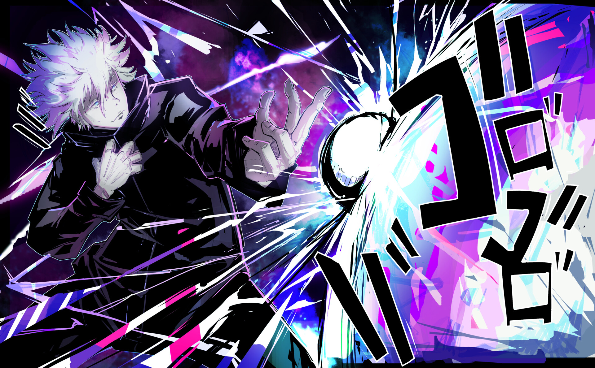 ArtStation - JUJUTSU KAISEN Gojo Fightsick