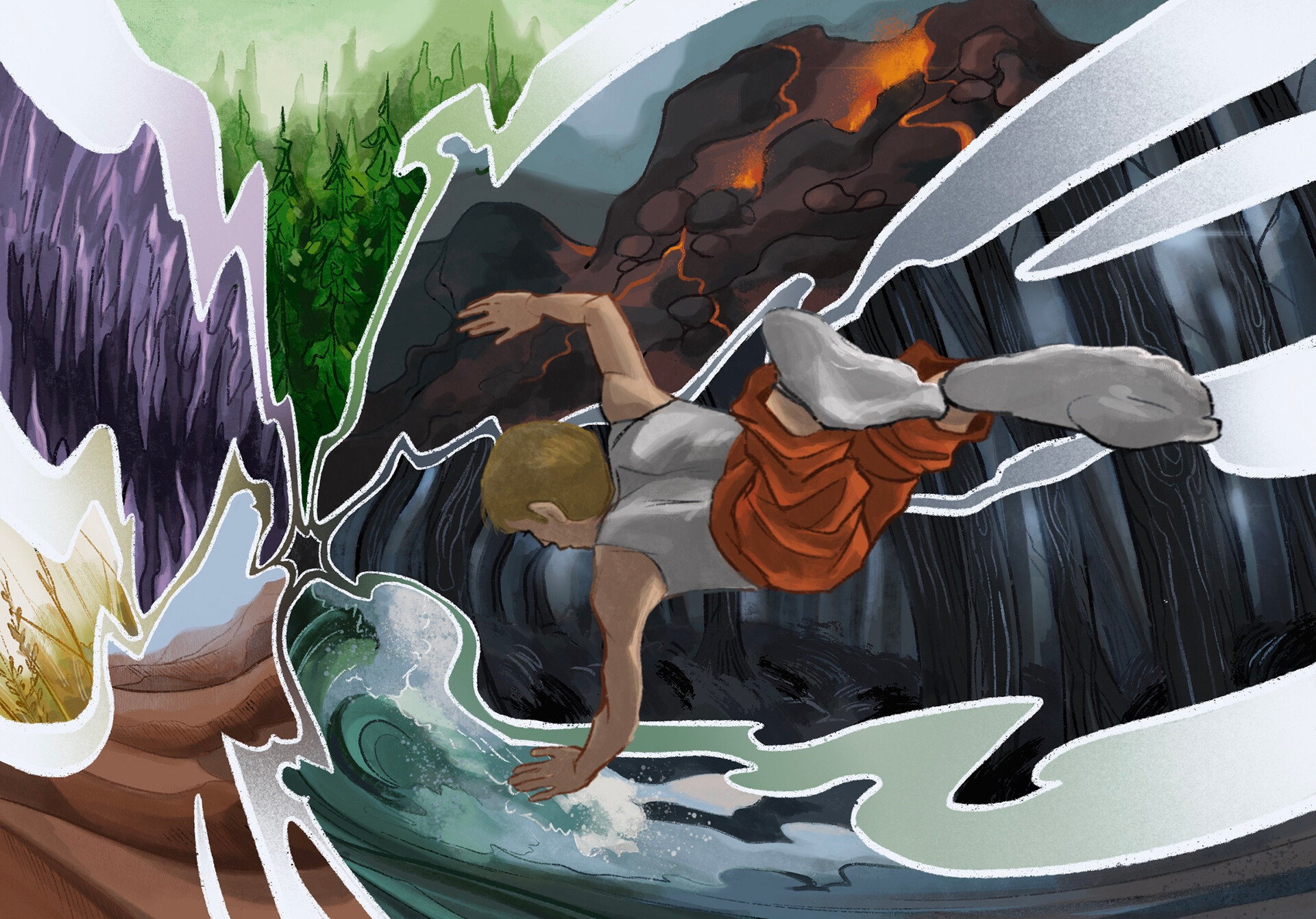 ArtStation - SCP-507: "Reluctant Dimension Hopper"